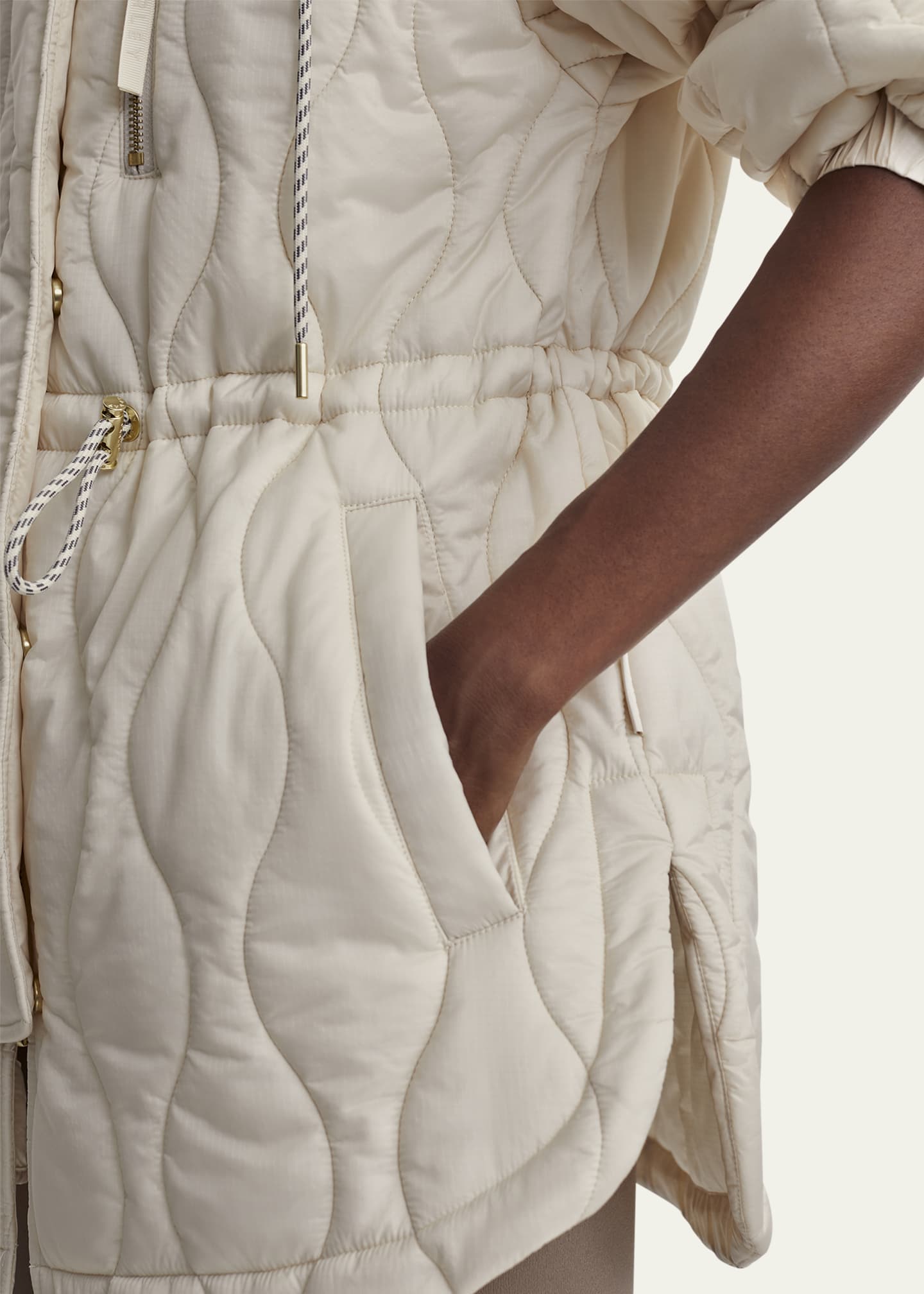 Varley Caitlin Quilted Hooded Jacket - Bergdorf Goodman