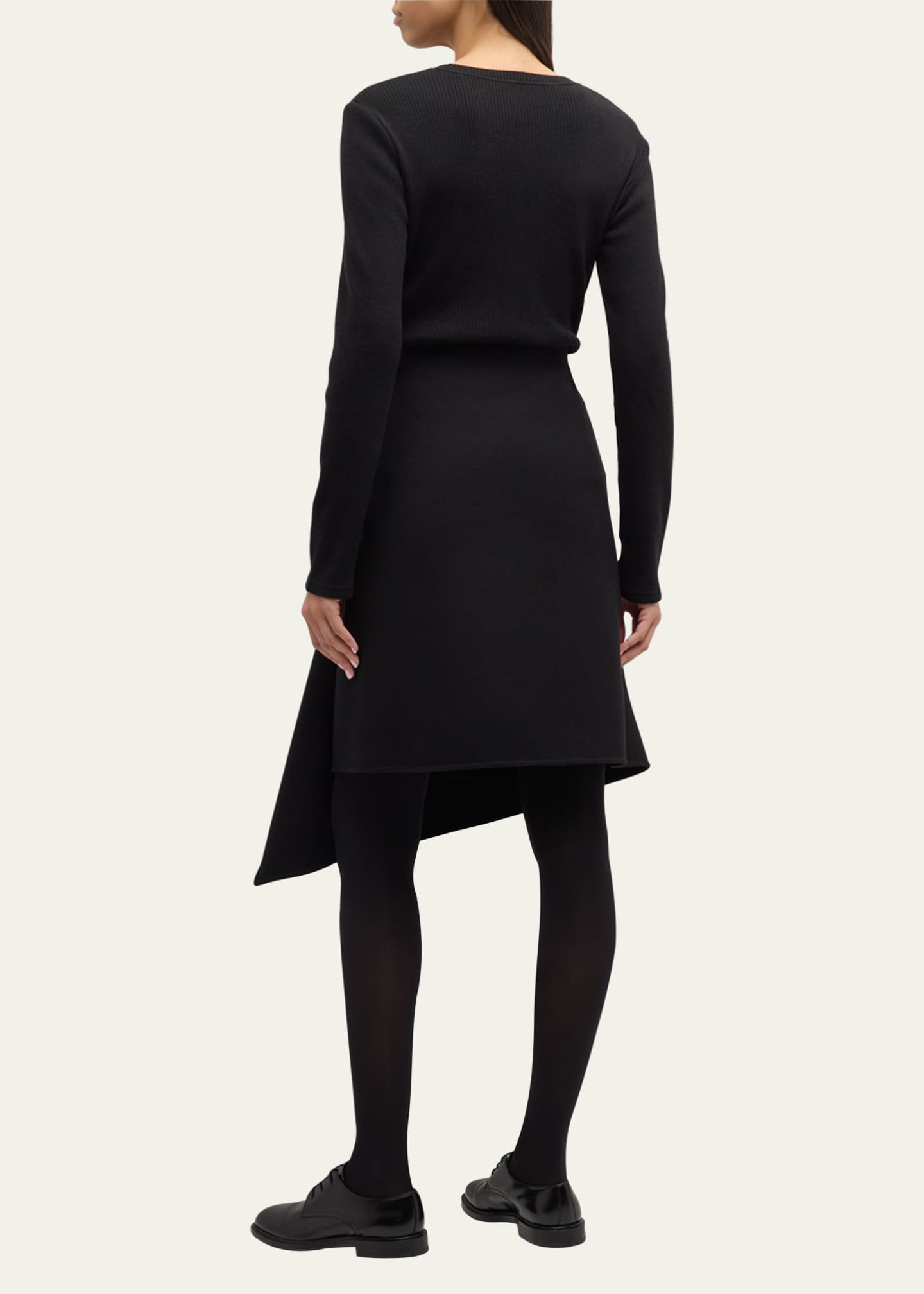 THE ROW Bartellina Cashmere Drape Skirt - Bergdorf Goodman