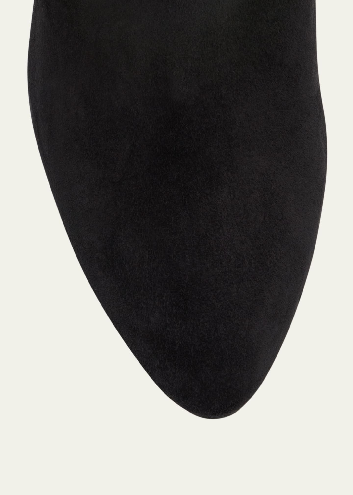 Christian Louboutin So Eleonor Leather Red Sole Booties - Bergdorf Goodman