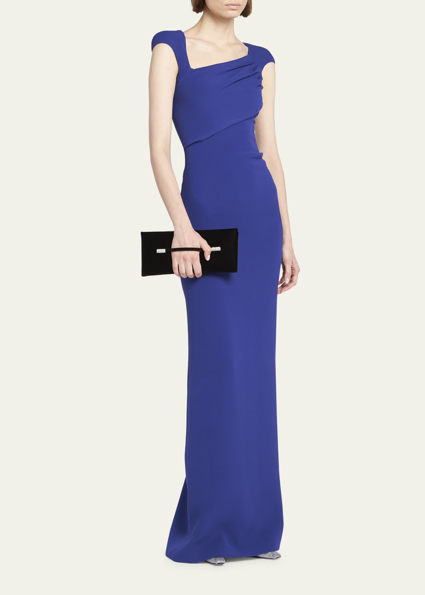 TOM FORD Ava Clutch in Velvet - Bergdorf Goodman