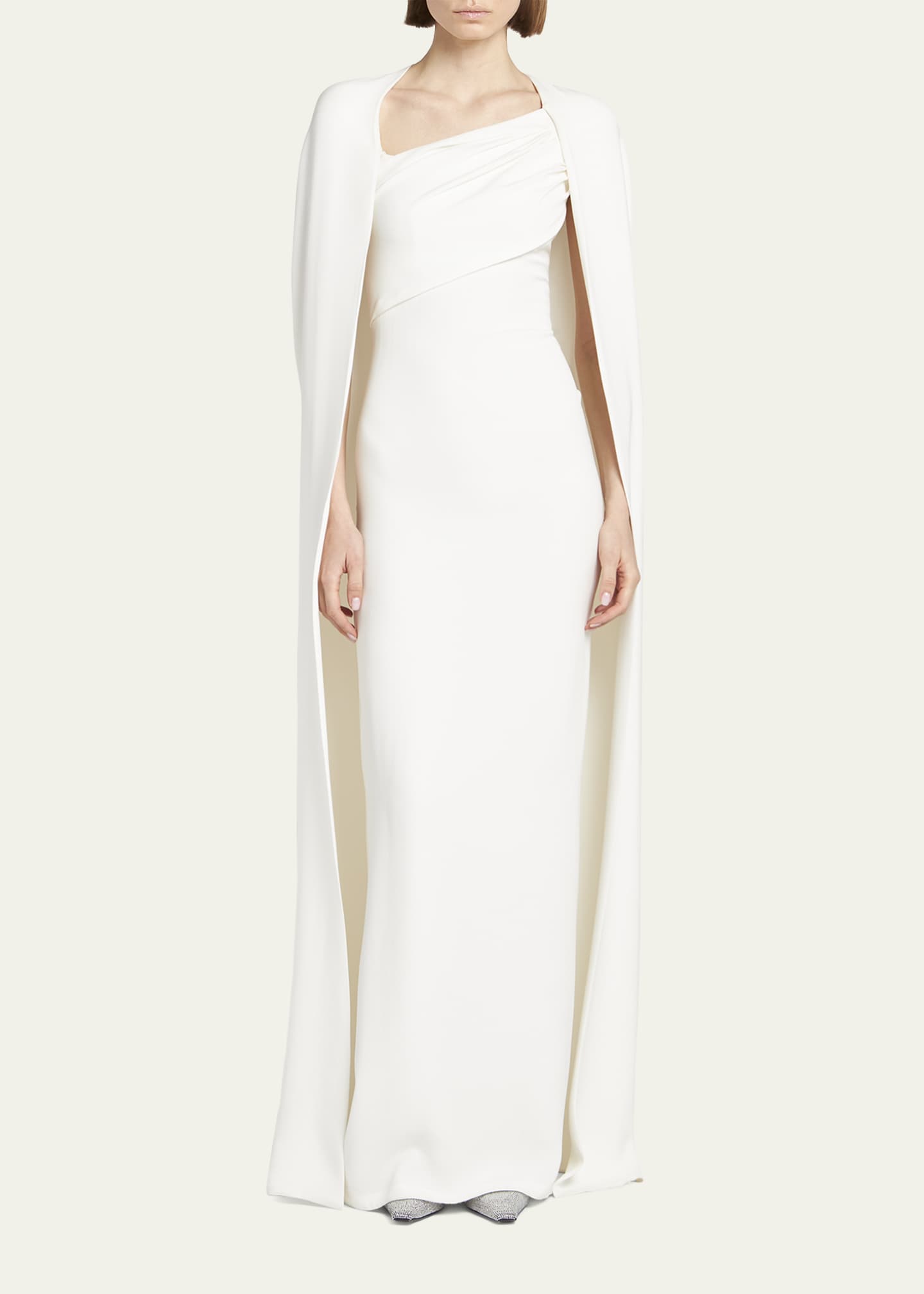 TOM FORD Draped Silk Cape - Bergdorf Goodman