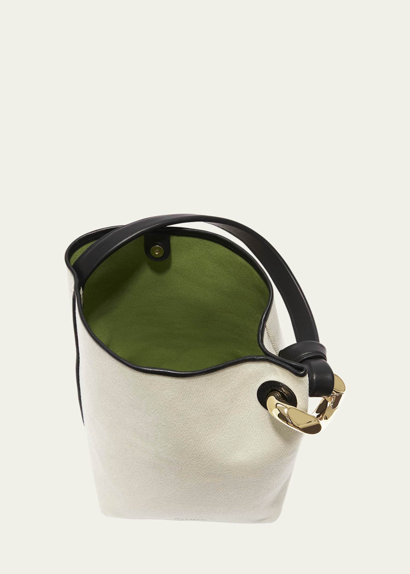 JW Anderson Twill Canvas Chain Bucket Bag - Bergdorf Goodman
