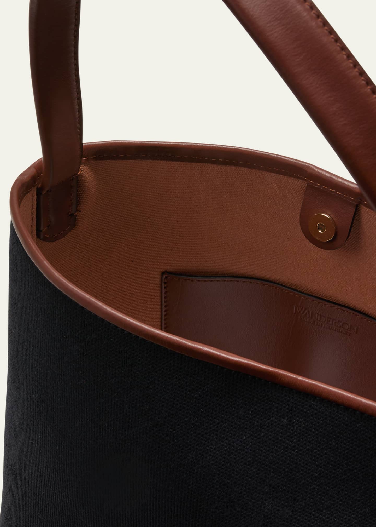 JW Anderson Twill Canvas Chain Bucket Bag - Bergdorf Goodman