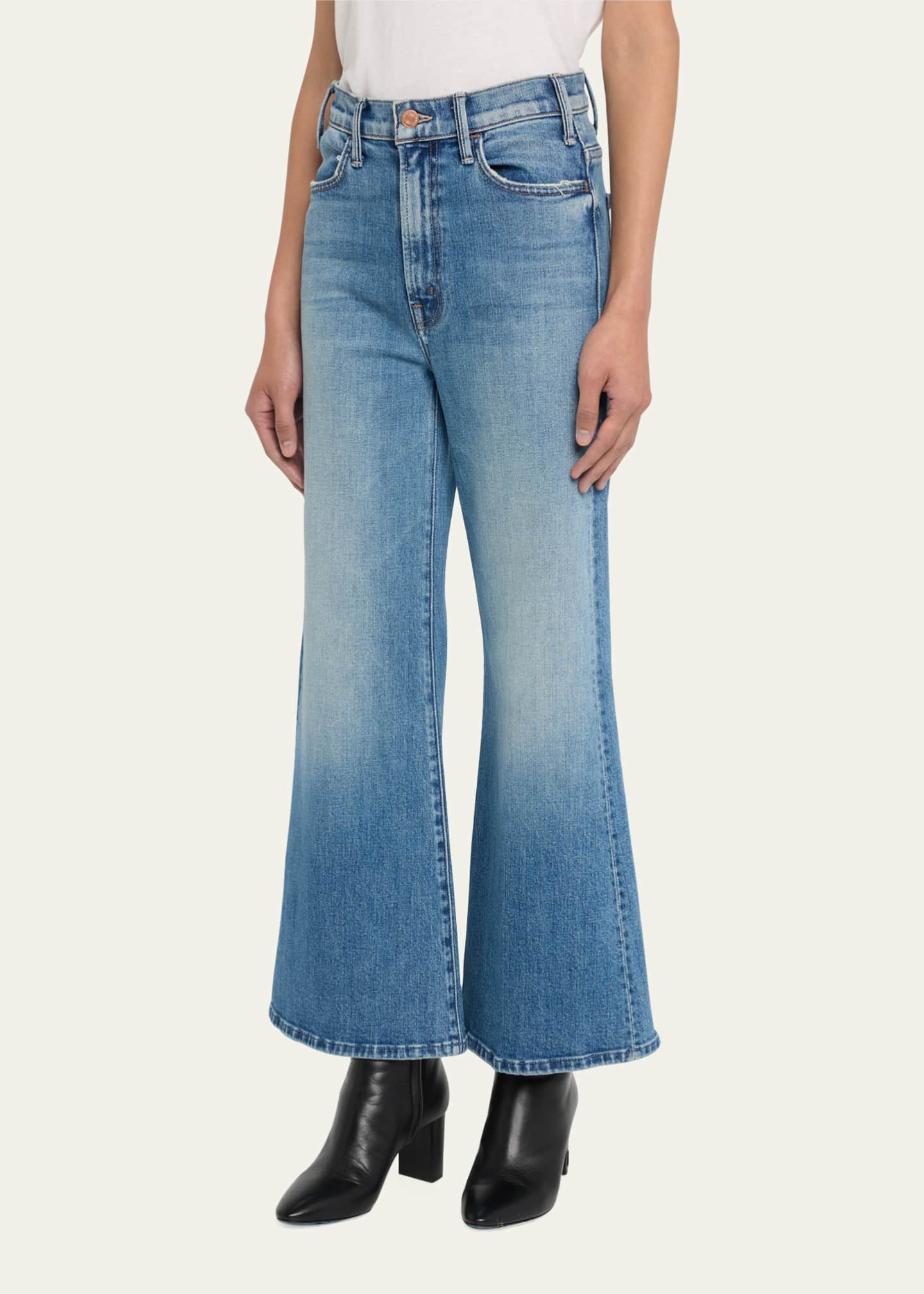 MOTHER The Hustler Roller Ankle Jeans - Bergdorf Goodman
