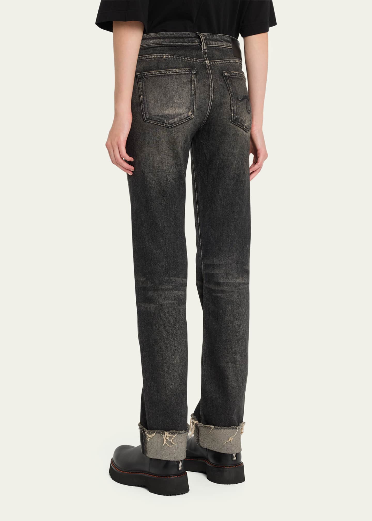 R13 Tobi Straight Slim Jeans - Bergdorf Goodman