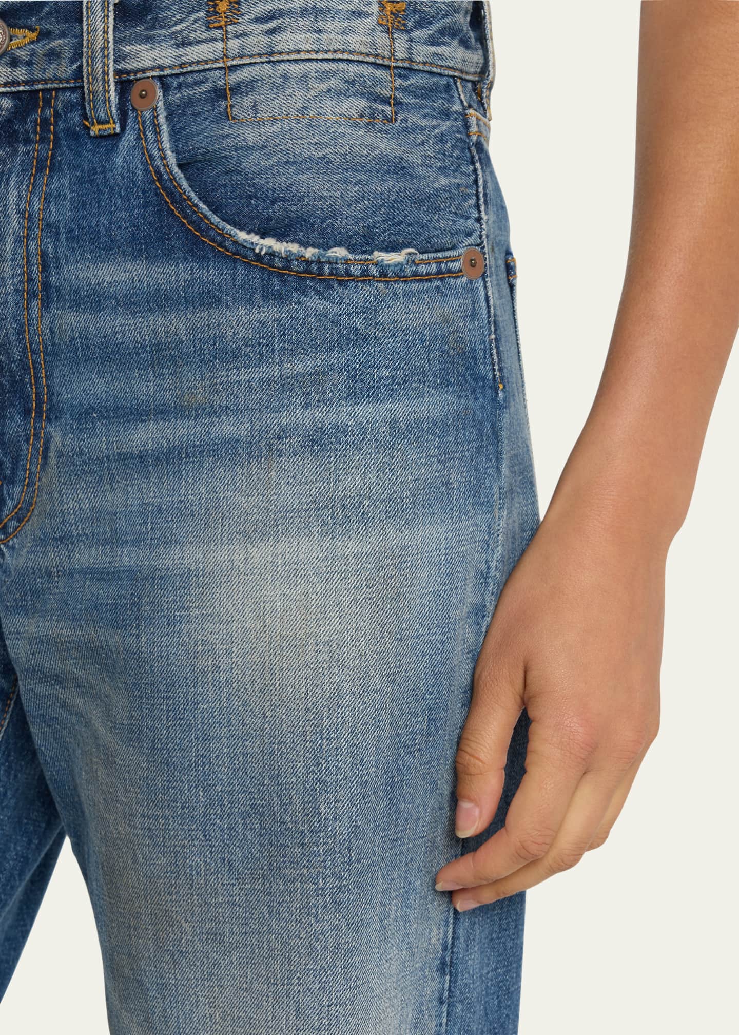 R13 Alice Slim Straight Jeans - Bergdorf Goodman