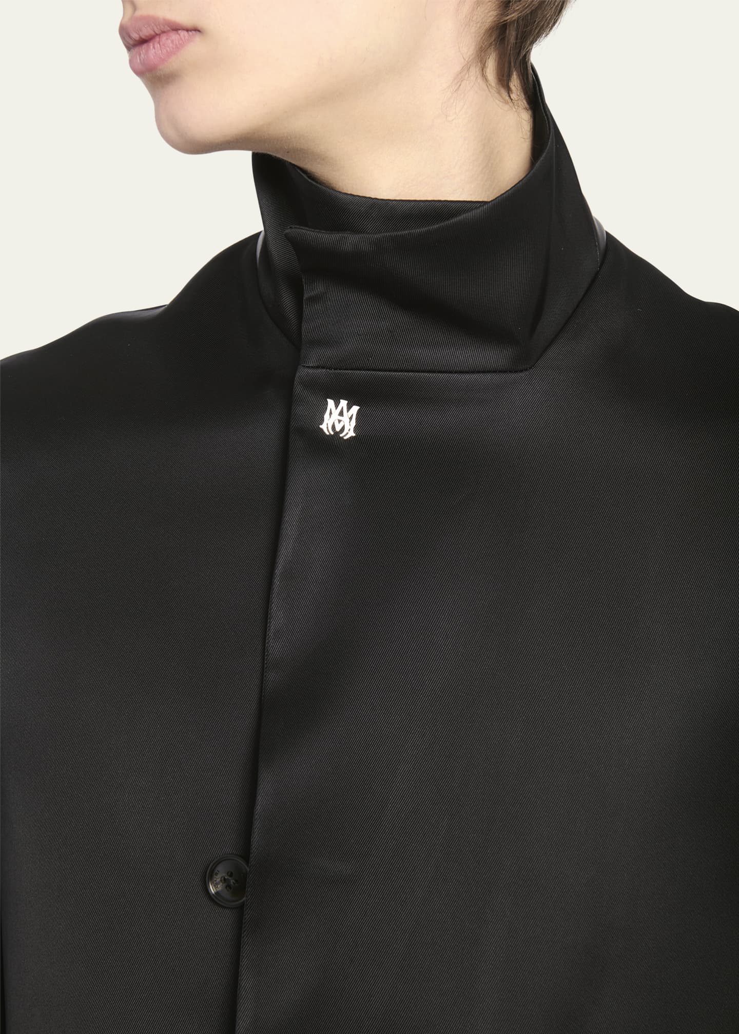 Amiri Men's Double-Breasted Stand Collar Blazer - Bergdorf Goodman