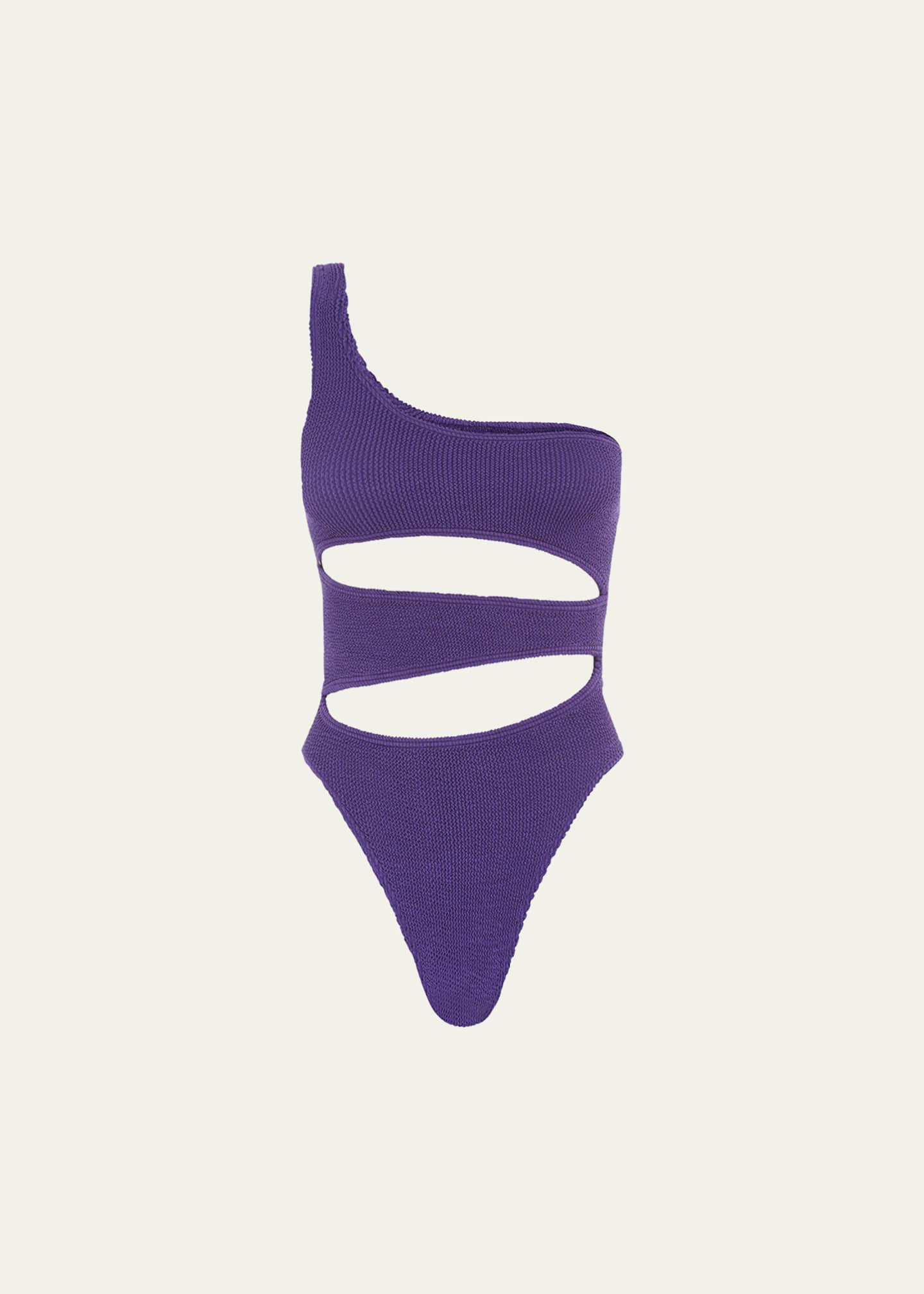 bond-eye swim Rico Asymmetric Cutout One-Piece Swimsuit - Bergdorf Goodman
