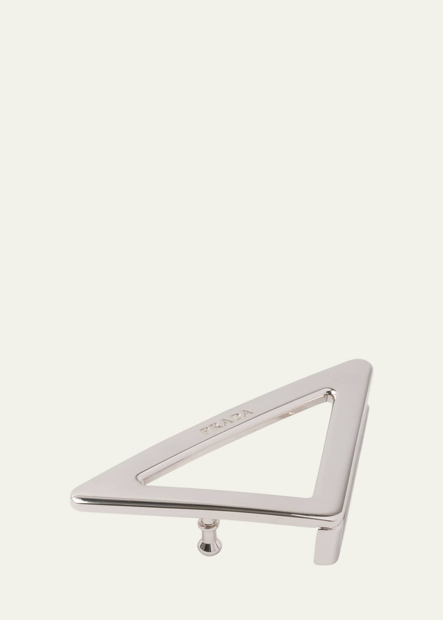 Prada Men's Triangle Belt Buckle - Bergdorf Goodman