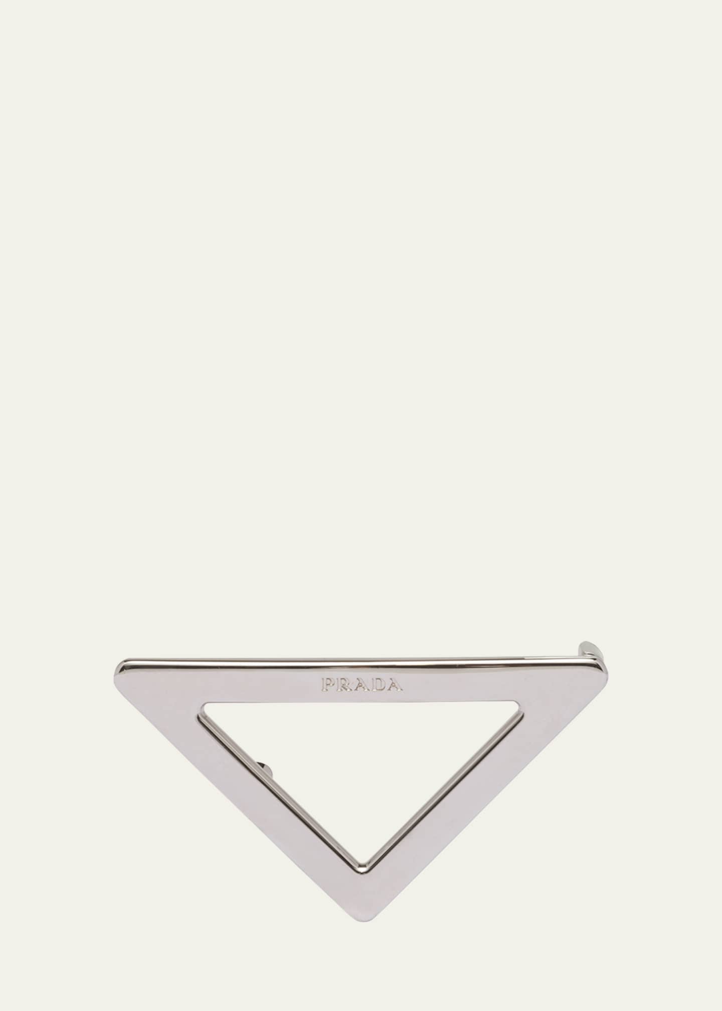 Prada Men's Triangle Belt Buckle - Bergdorf Goodman