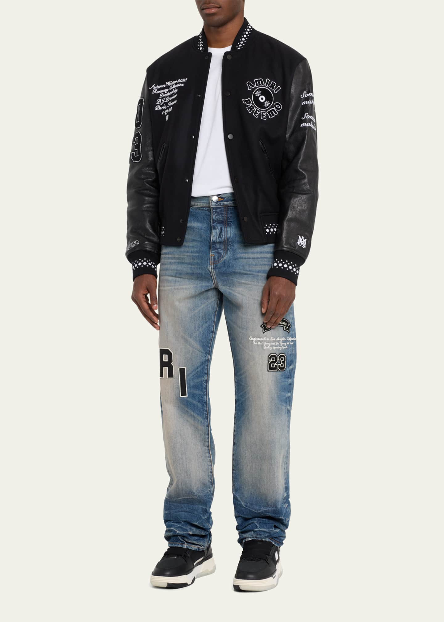 Amiri Men's MA-1 Platform Skate Sneakers - Bergdorf Goodman