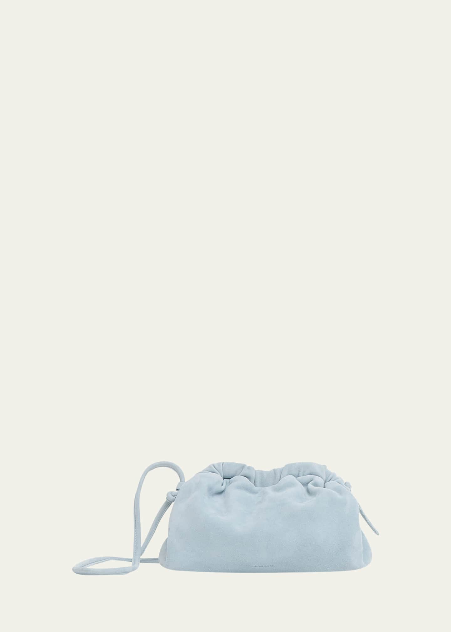Mansur Gavriel Cloud Mini Suede Clutch Bag - Bergdorf Goodman