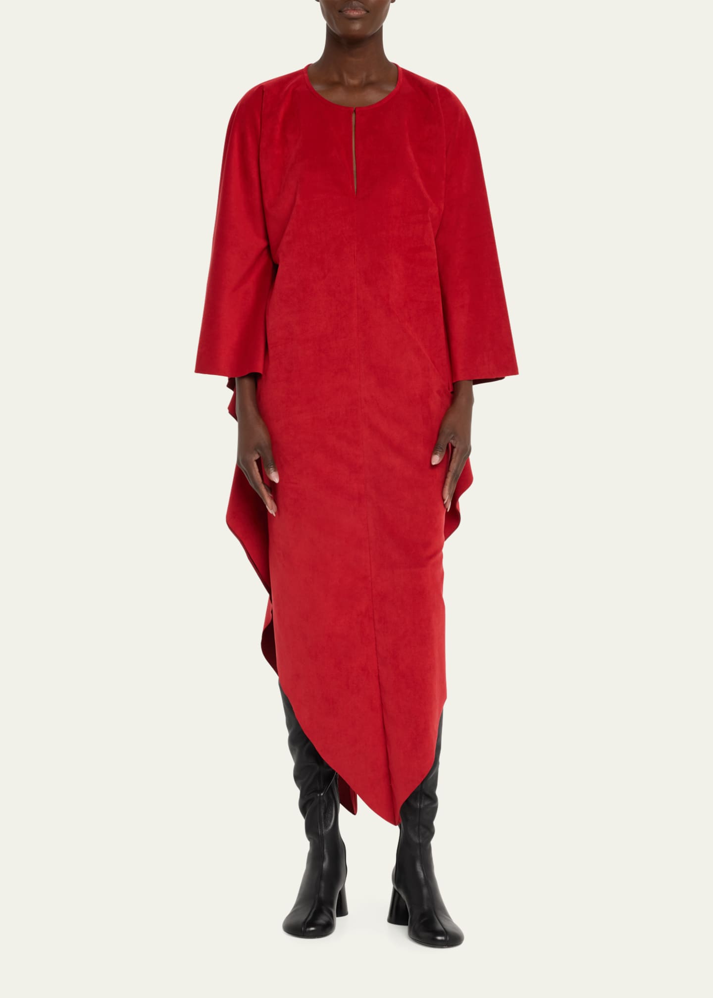 Zero + Maria Cornejo Triangle Handkerchief Caftan - Bergdorf Goodman