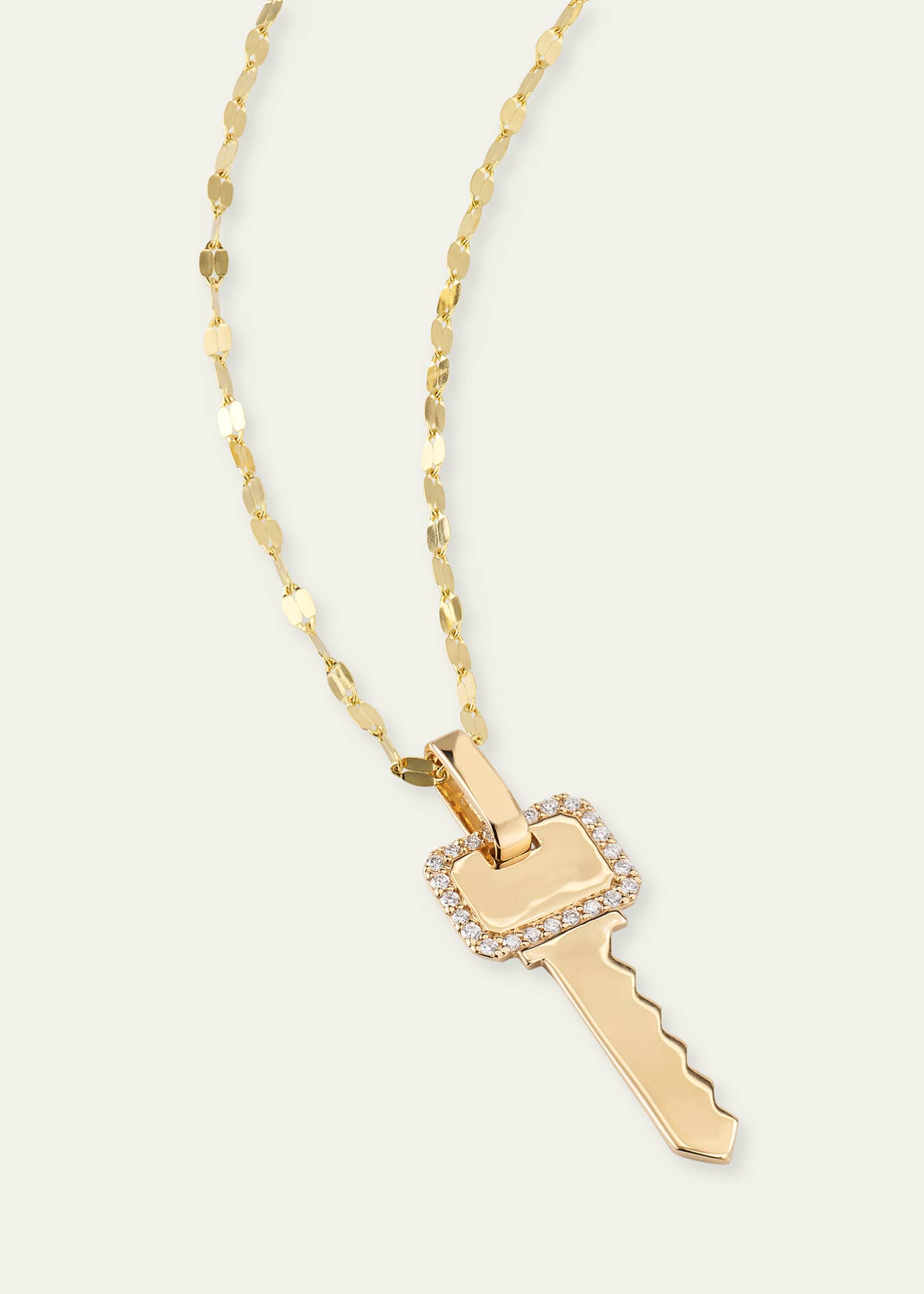 Lana Flawless 14K Gold Lock Pendant Necklace - Bergdorf Goodman