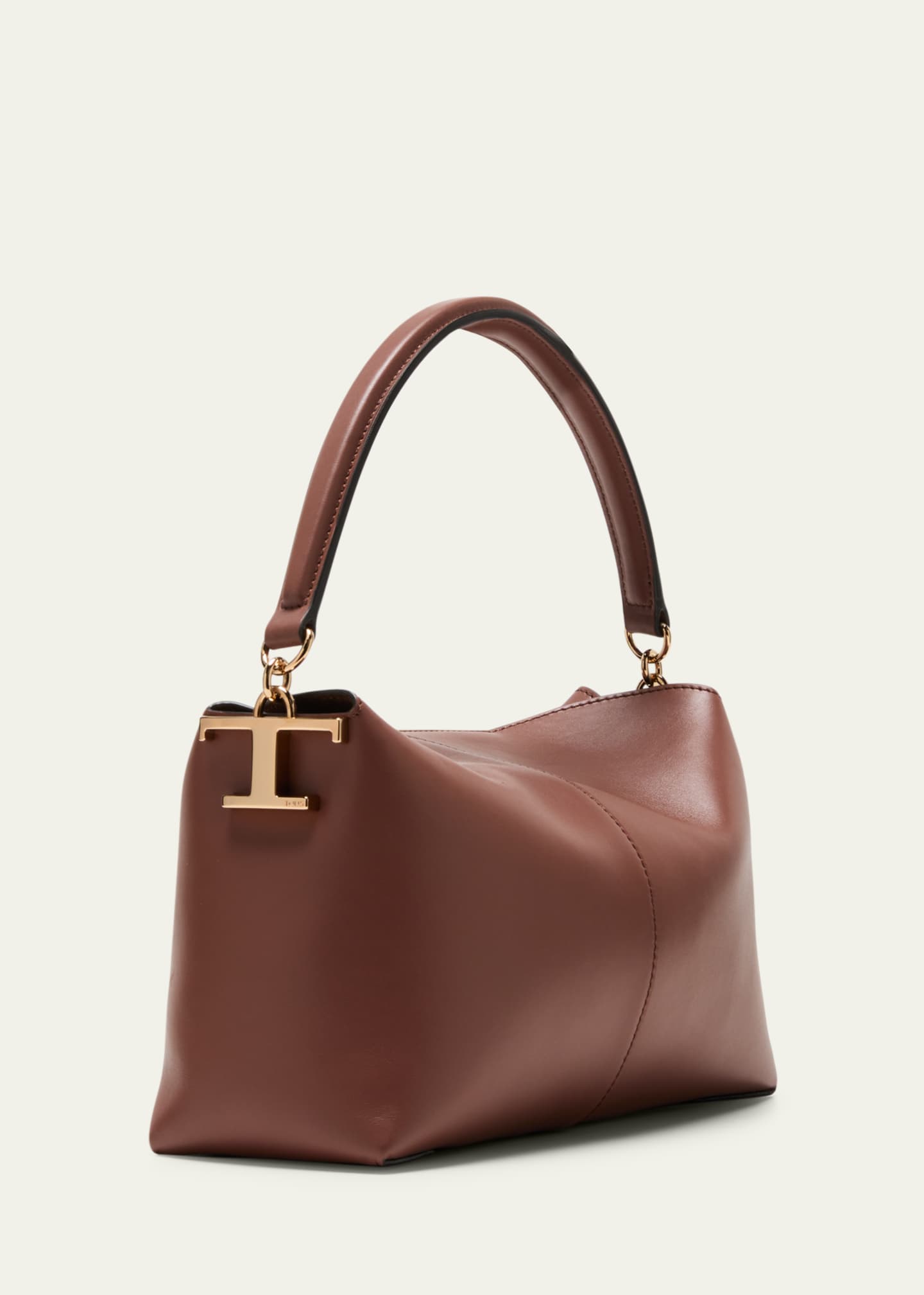 Tod's Mini Fold-Over Flap Leather Shoulder Bag - Bergdorf Goodman