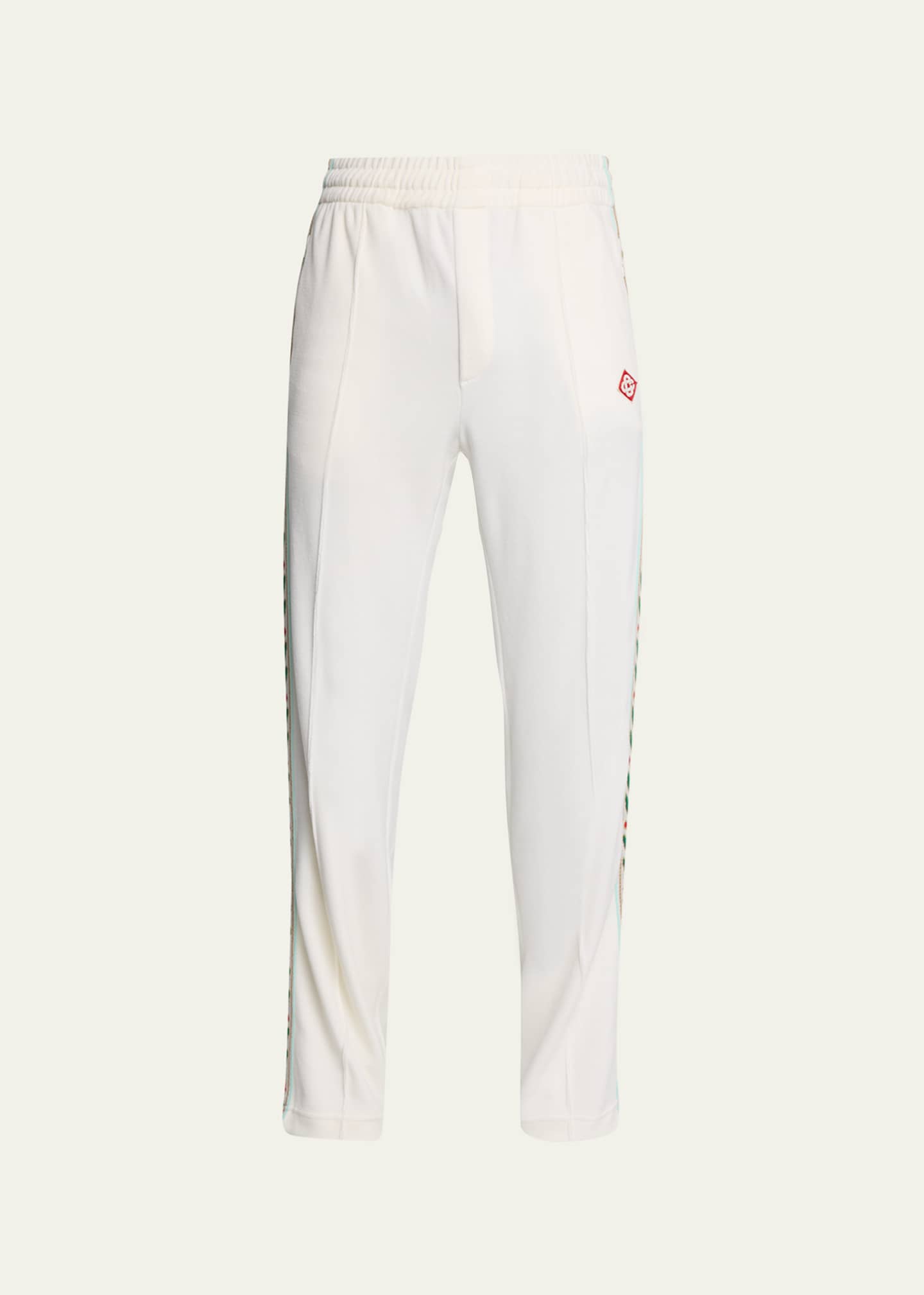 CASABLANCA Men's Laurel Pintuck Track Pants - Bergdorf Goodman