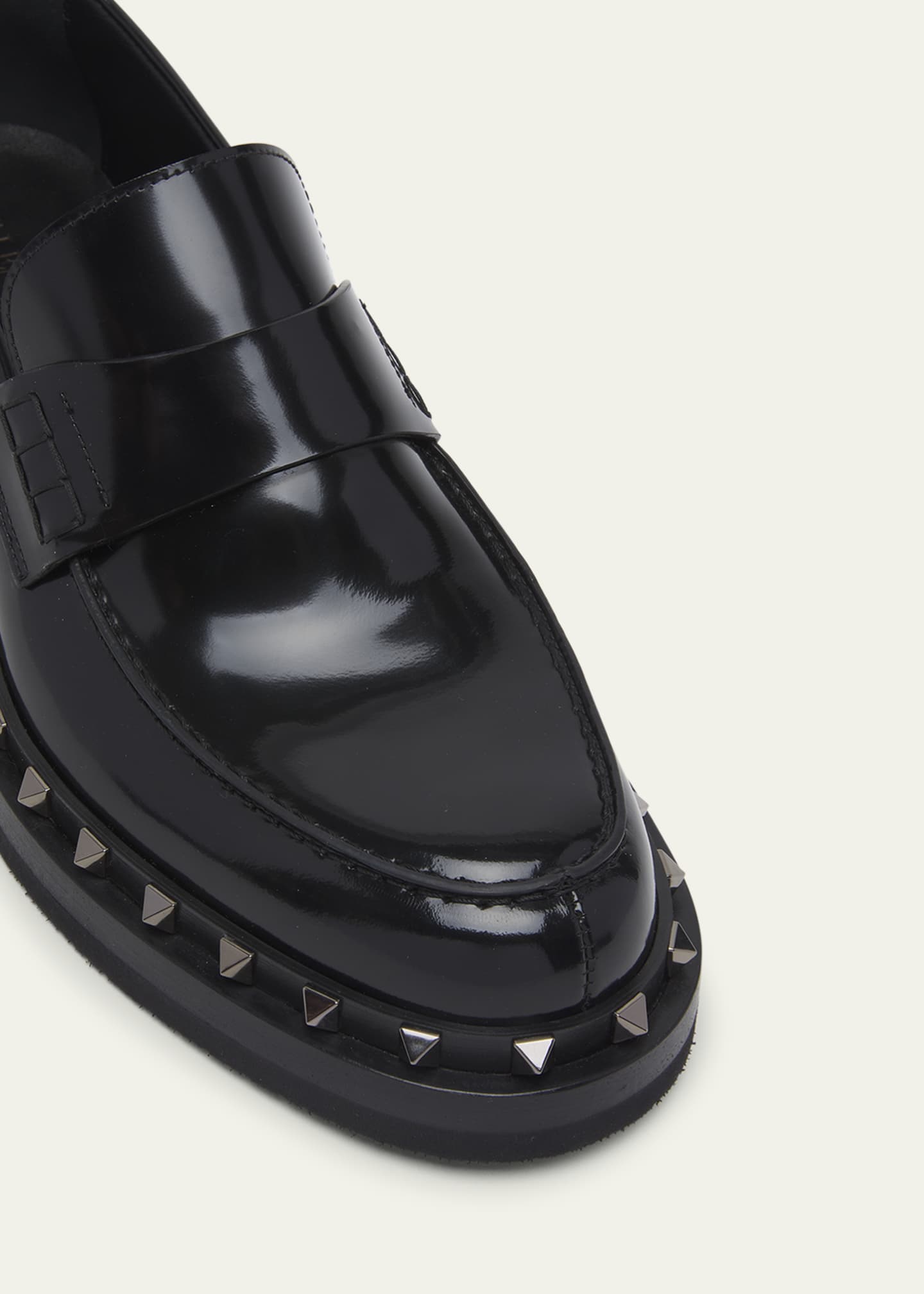 Valentino Garavani Men's Rockstud M-Way Penny Loafers - Bergdorf Goodman