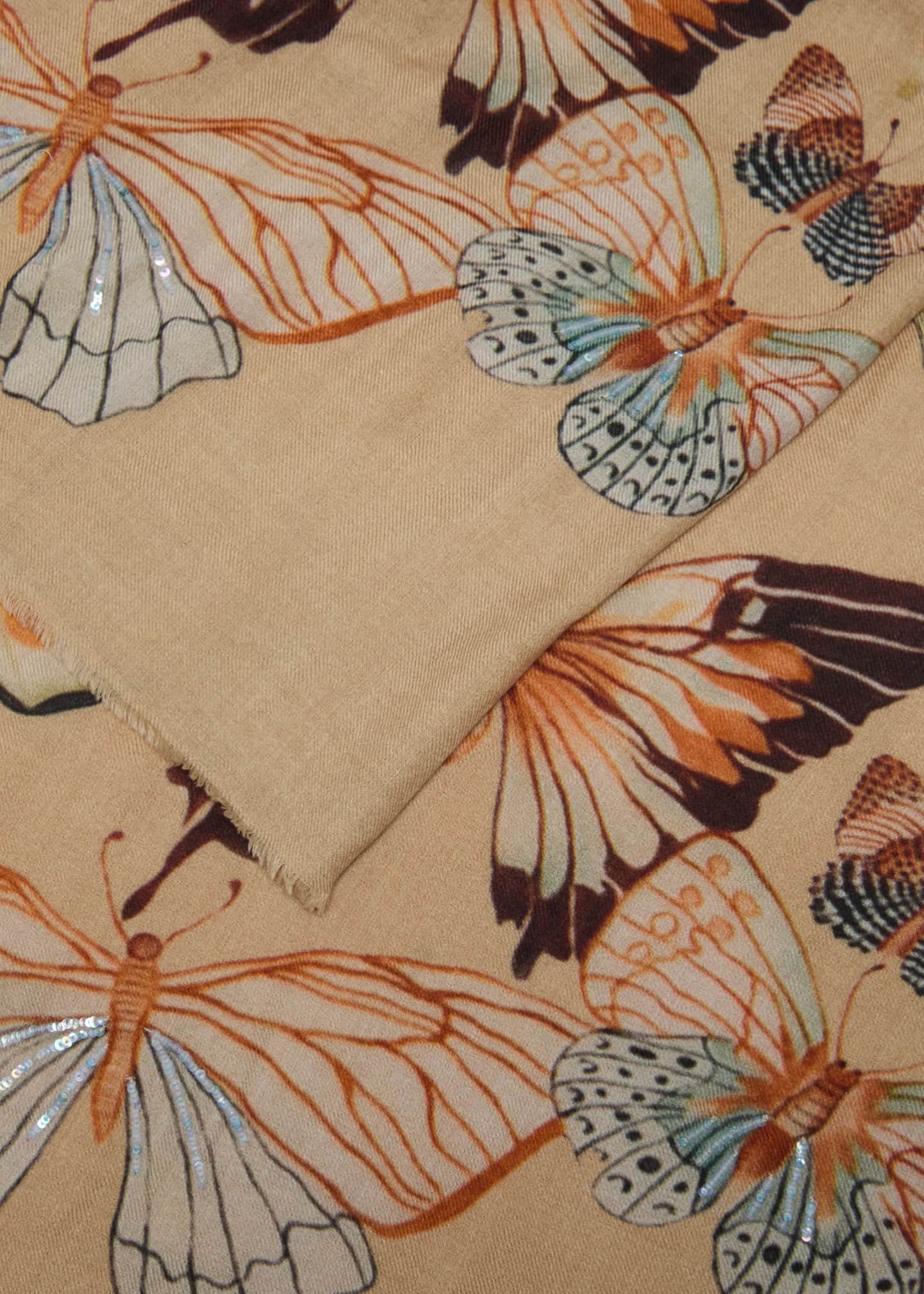 Janavi India Cocoon Wool-Silk Scarf - Bergdorf Goodman