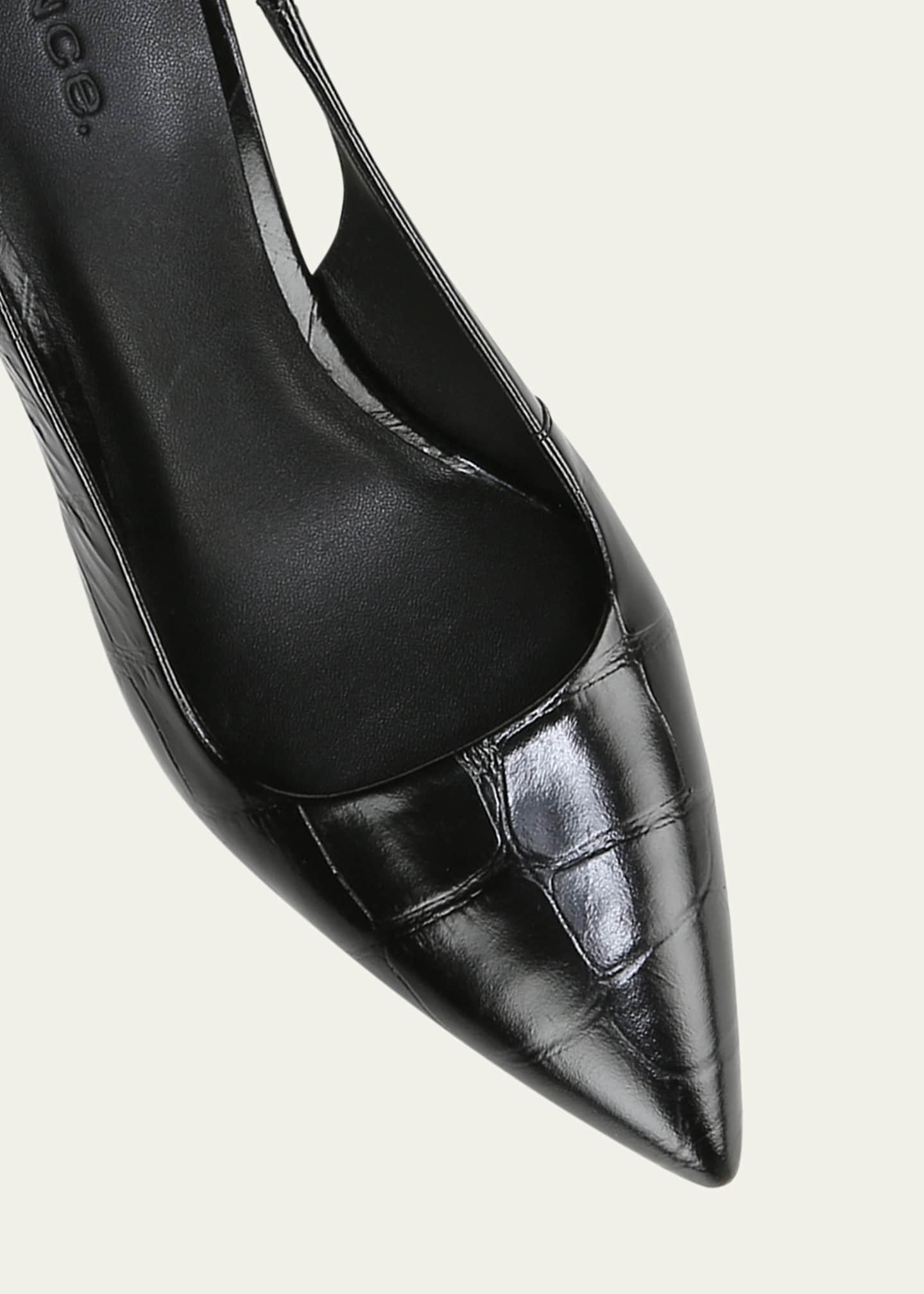 Vince Patrice Croco Slingback Pumps - Bergdorf Goodman