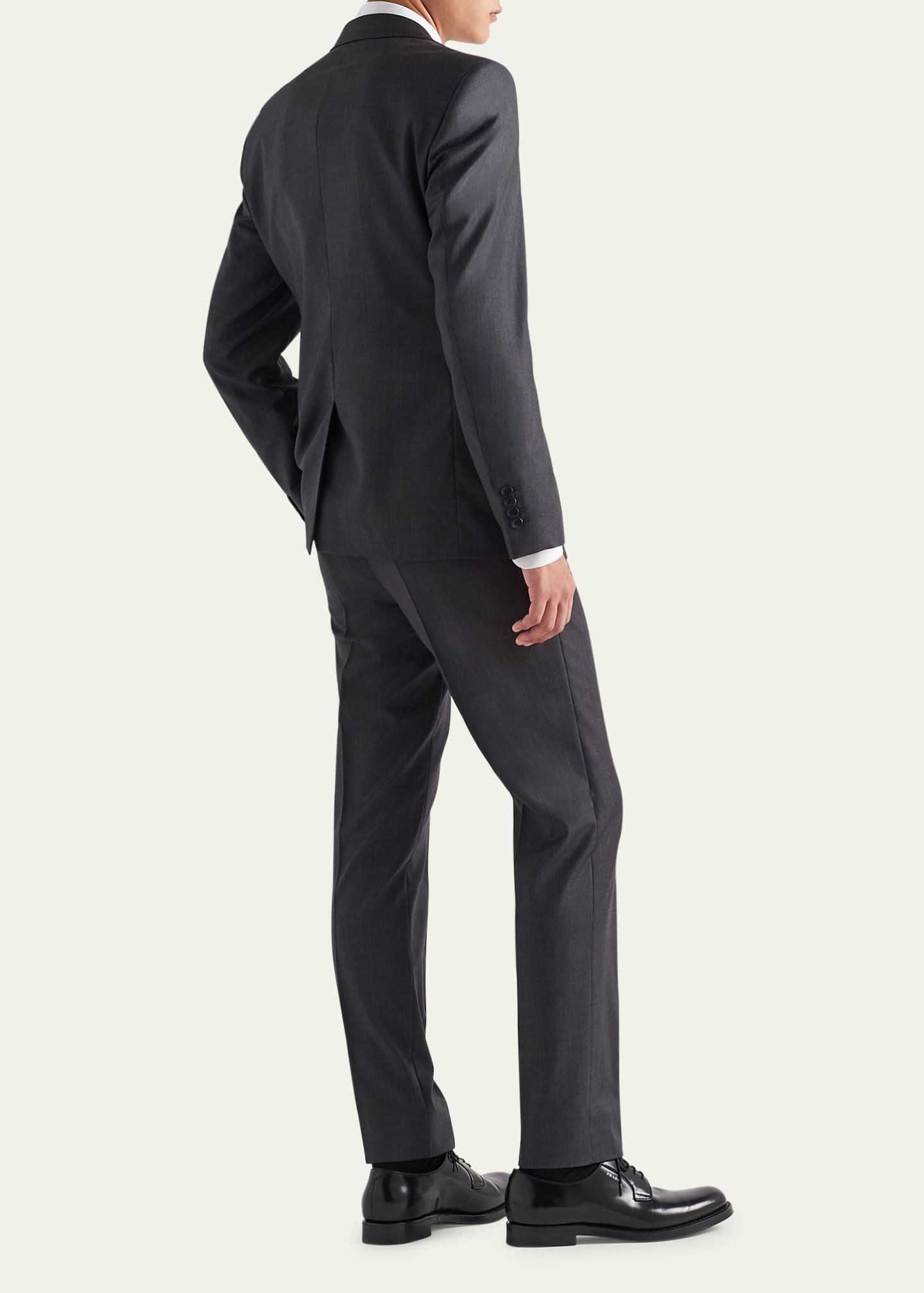 Prada Men's Fil-a-Fil Wool Suit - Bergdorf Goodman