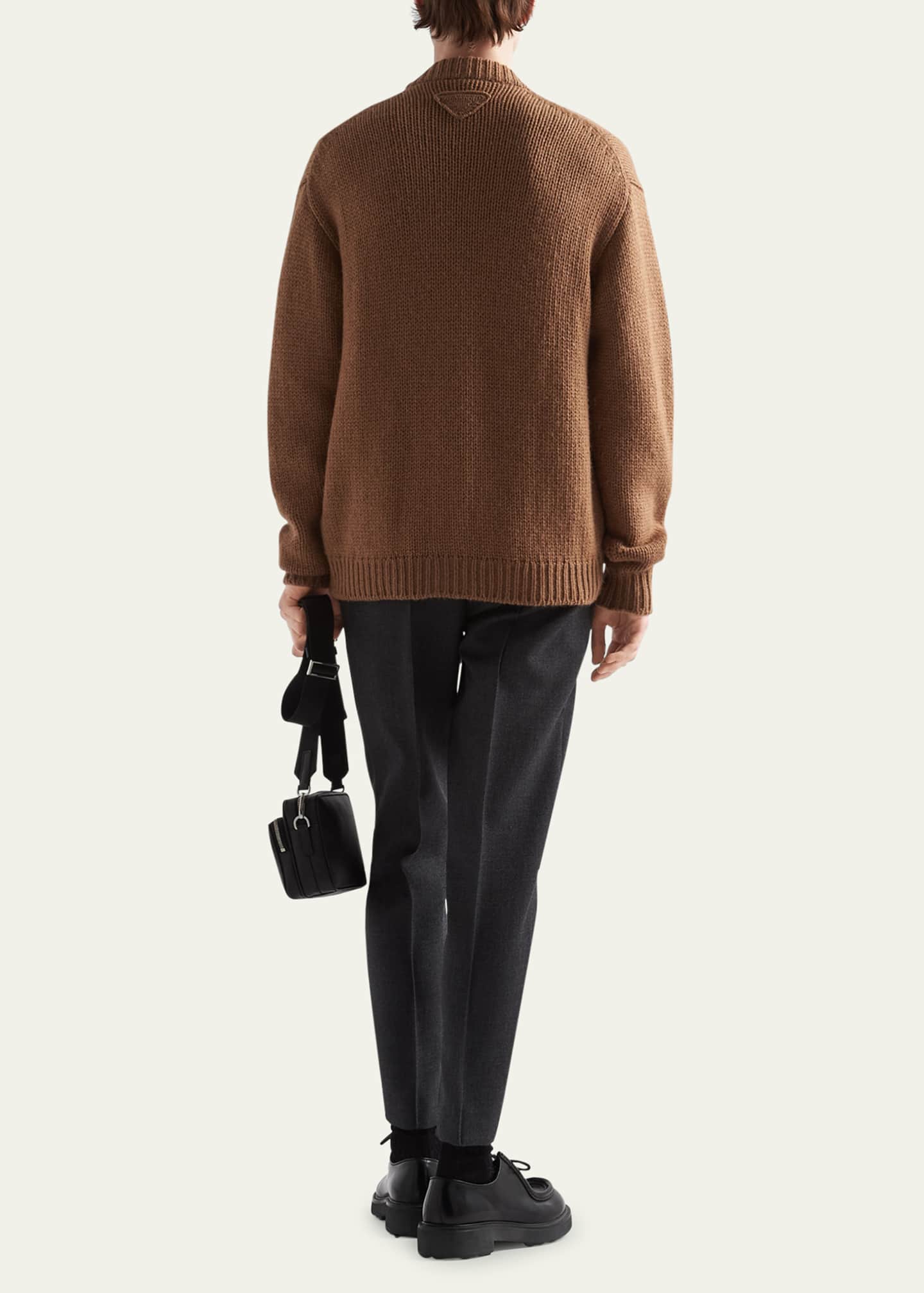 Prada Men's Cashmere Cardigan Sweater - Bergdorf Goodman