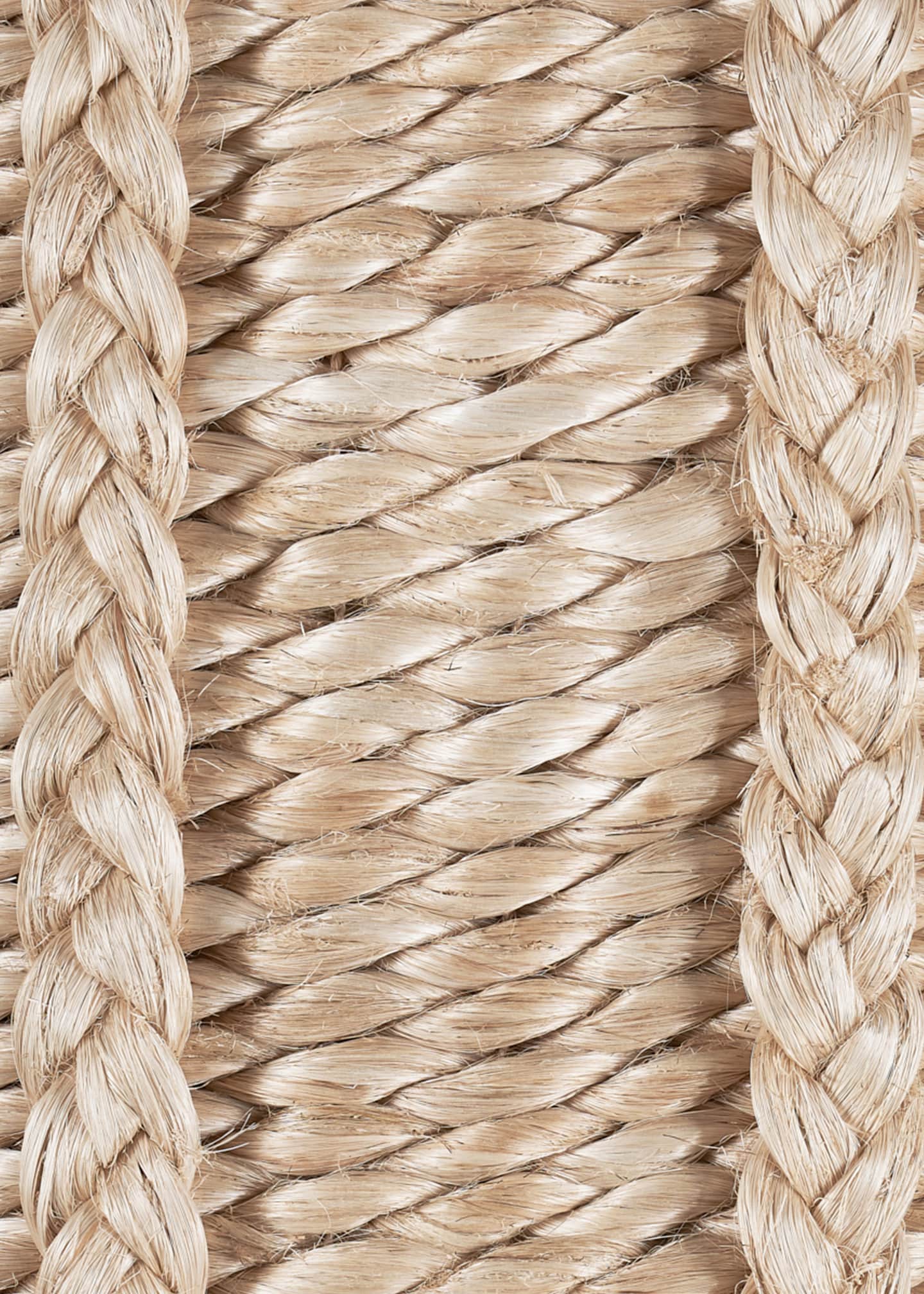 Schumacher Lubid Light Natural Abaca Basket, 16" - Bergdorf Goodman