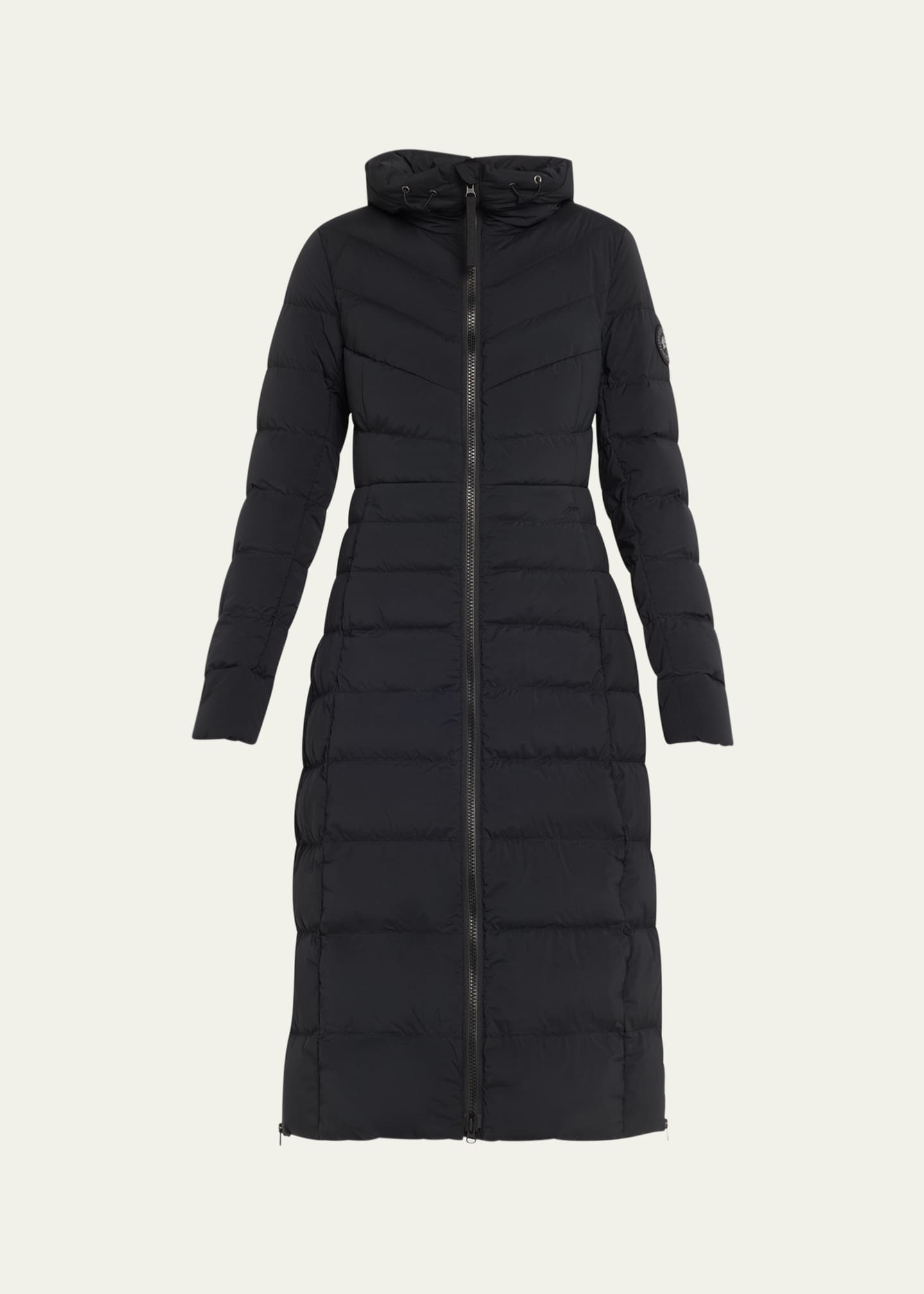 Canada Goose Clair Long Coat Black Label - Bergdorf Goodman