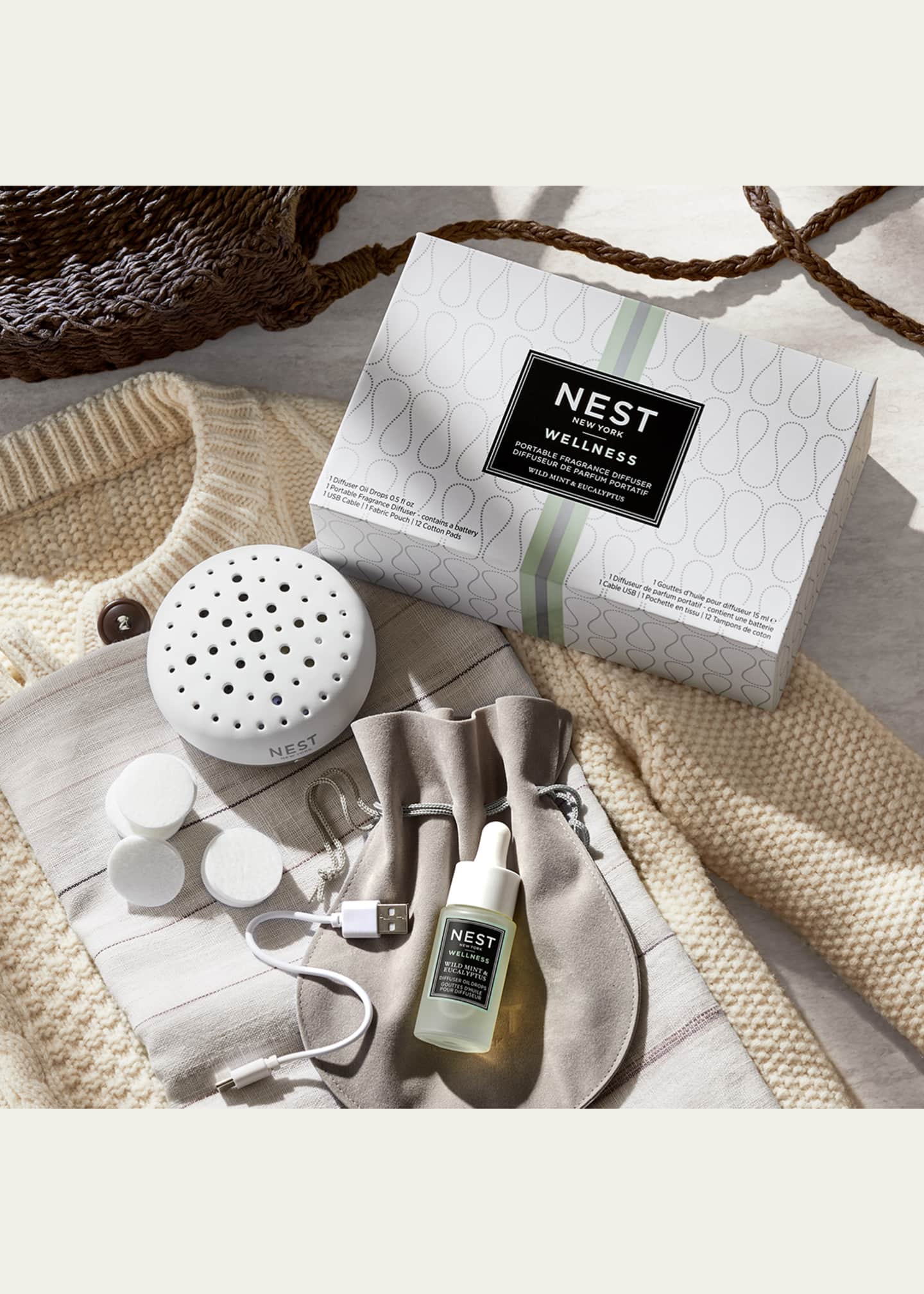NEST New York Portable Fragrance Diffuser Set - Bergdorf Goodman