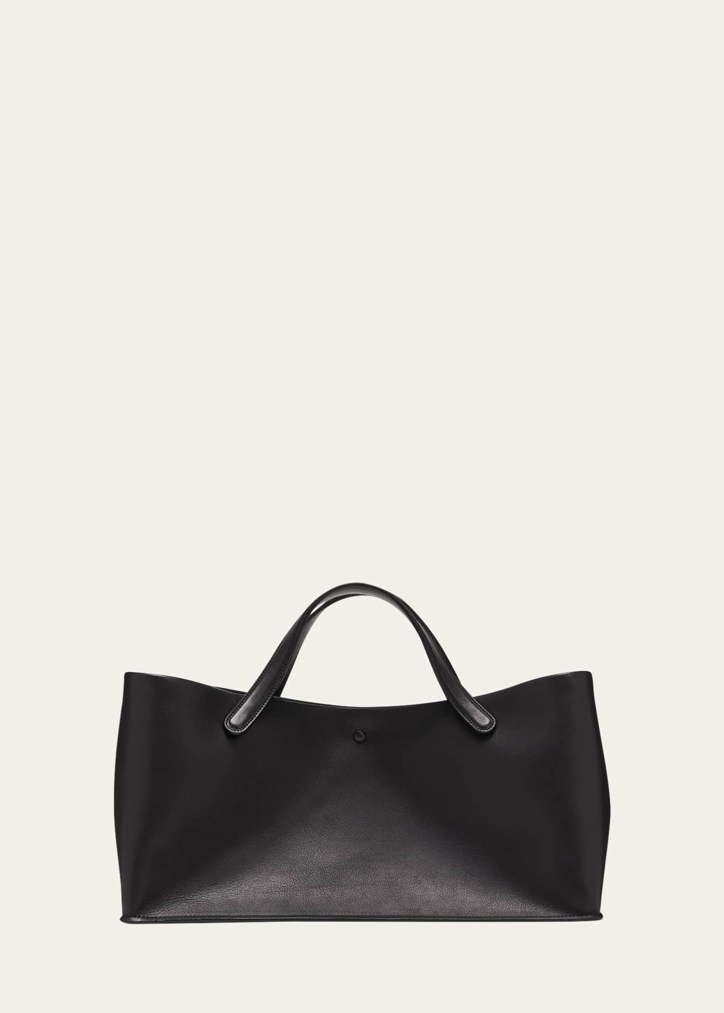 THE ROW Idaho Tote Bag in Saddle Leather - Bergdorf Goodman