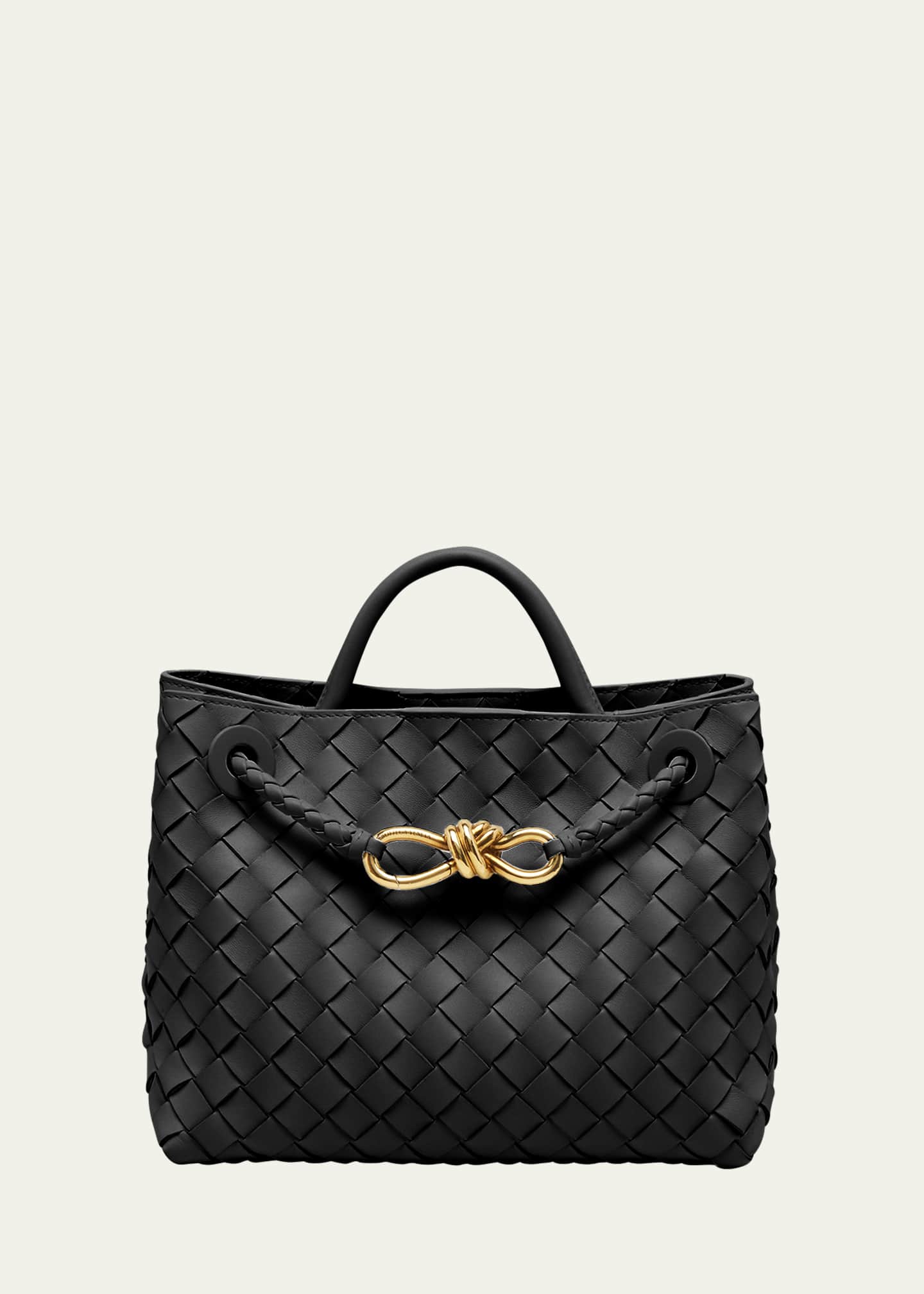 Bottega Veneta Andiamo Small Leather Top-Handle Bag - Bergdorf Goodman