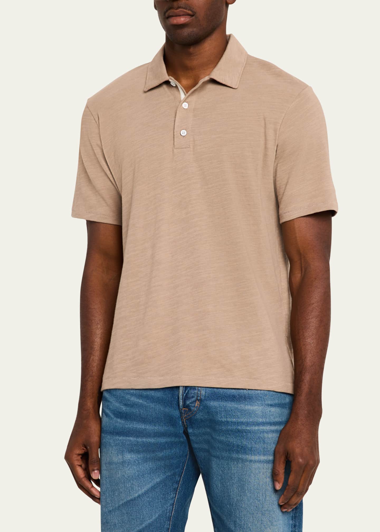 Rag & Bone Men's Classic Flame Polo Shirt - Bergdorf Goodman