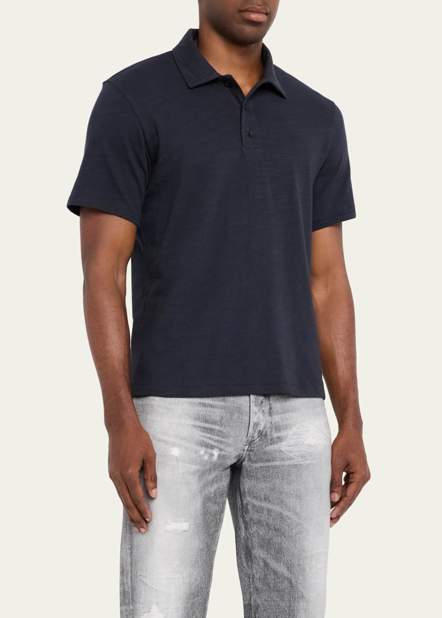 Rag & Bone Men's Classic Flame Polo Shirt - Bergdorf Goodman