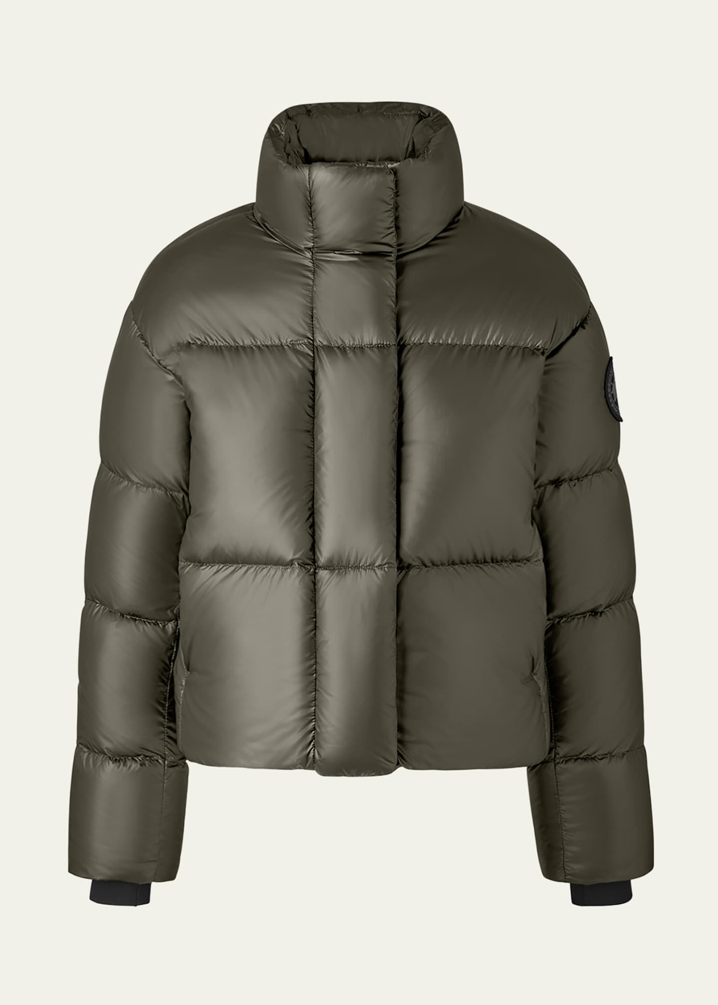 Canada Goose Cypress Cropped Puffer Black Label - Bergdorf Goodman