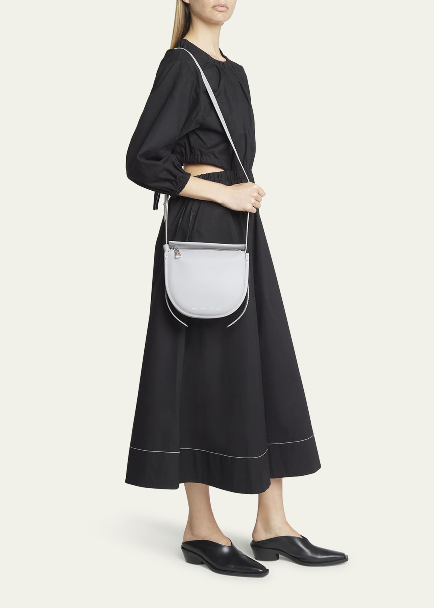 Proenza Schouler White Label Baxter Small Leather Top-Handle Bag ...