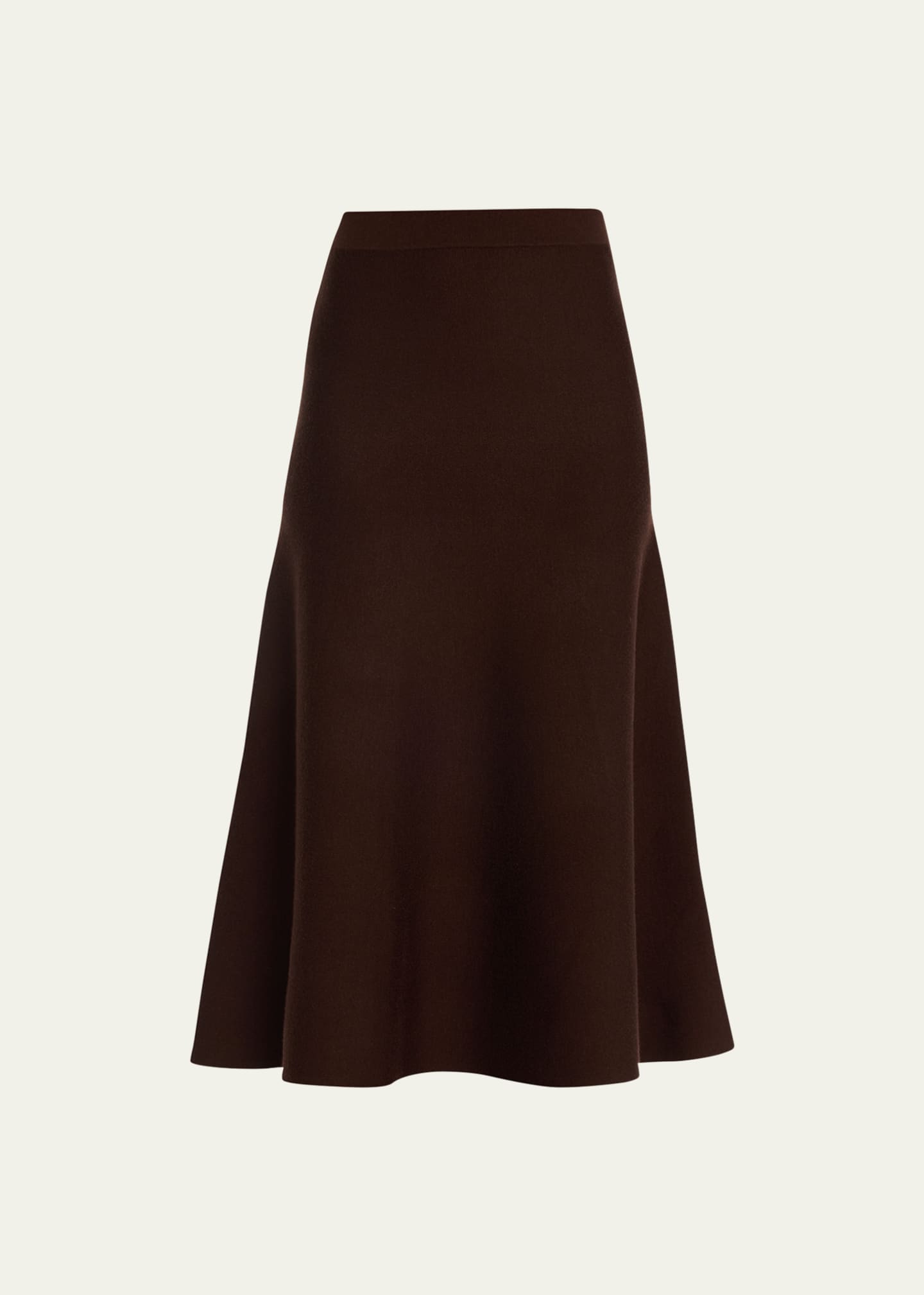 Gabriela Hearst Freddie Wool-Cashmere Midi Skirt - Bergdorf Goodman