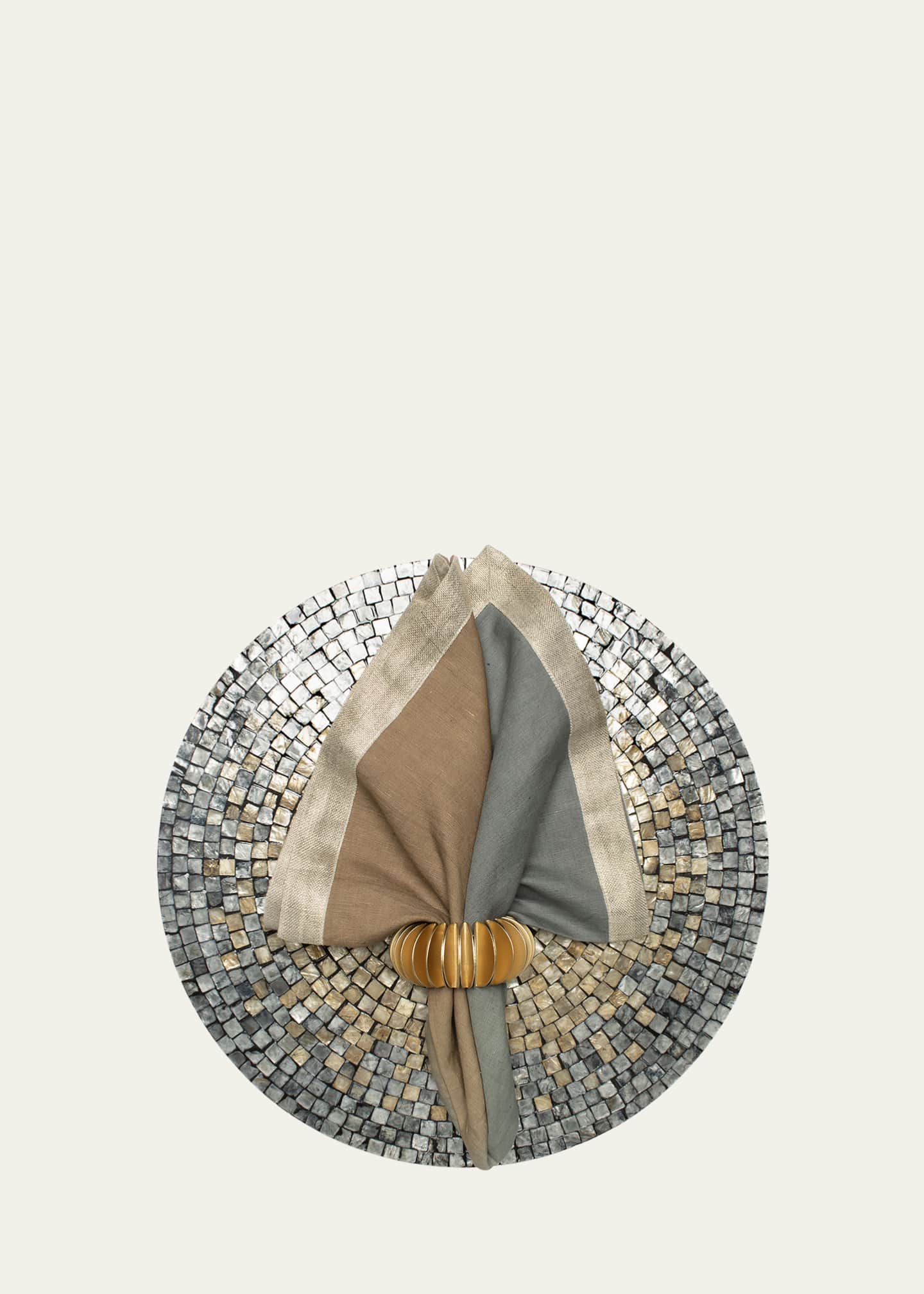 Kim Seybert Shell Mosaic Placemat - Bergdorf Goodman