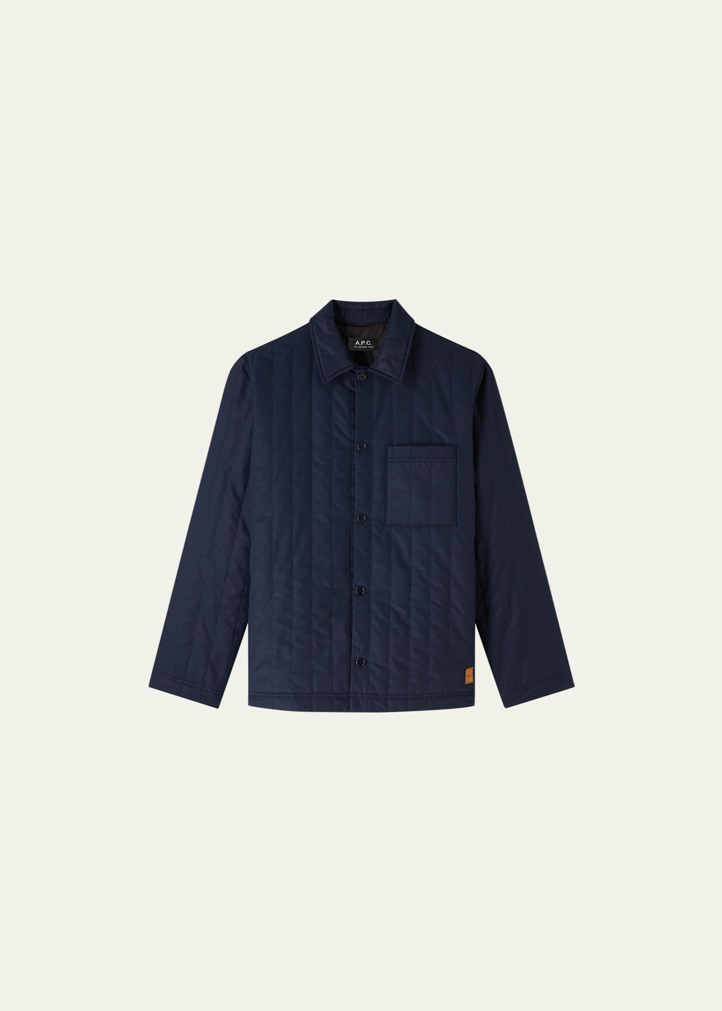 A.P.C. Men's Hugo Quilted Chore Jacket - Bergdorf Goodman