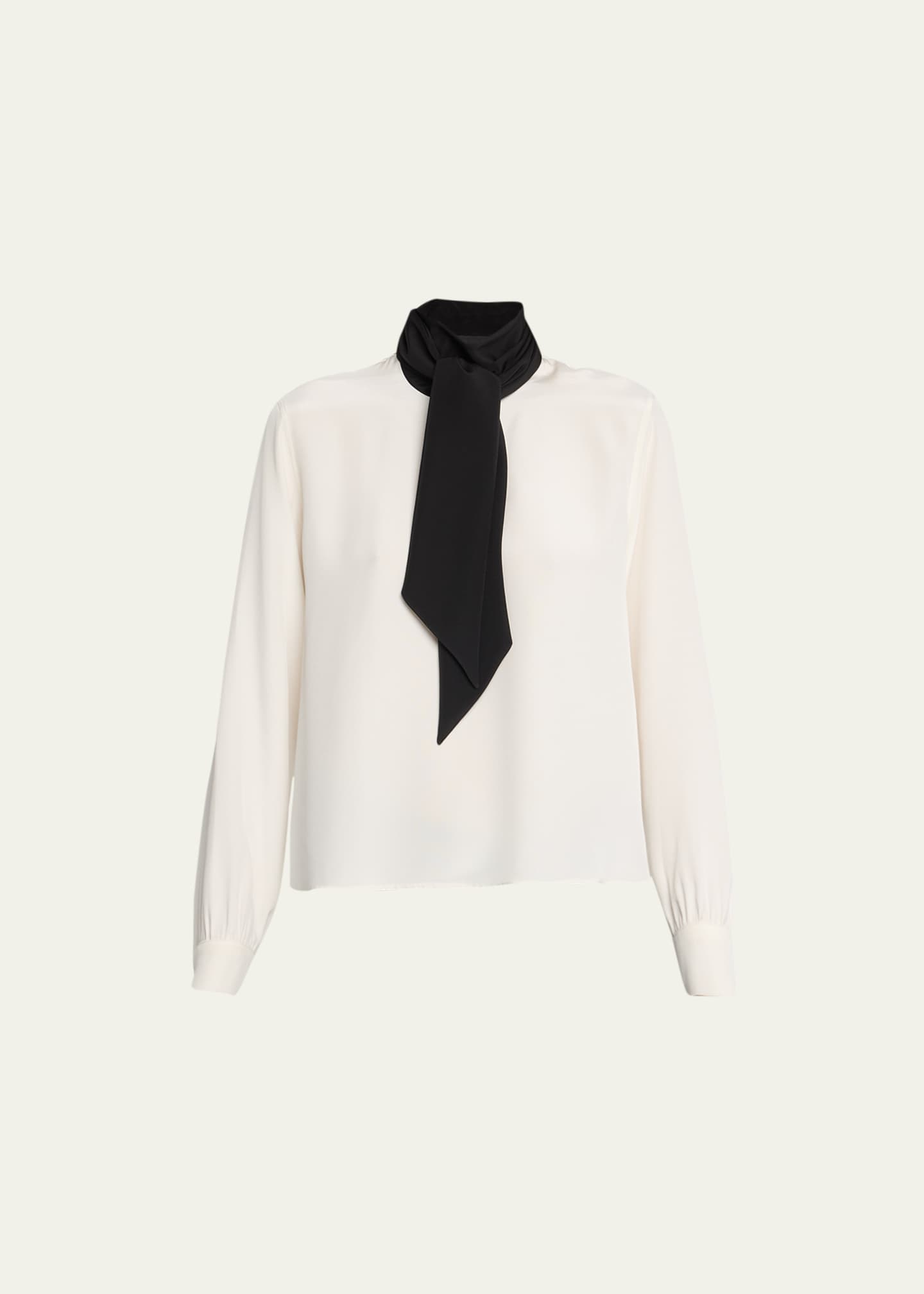 Libertine Le Smoking Slim Keith Tie Blouse - Bergdorf Goodman