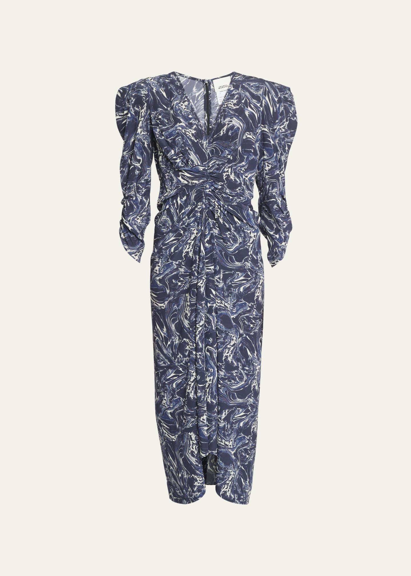 Isabel Marant Albini V-Neck Midi Dress - Bergdorf Goodman