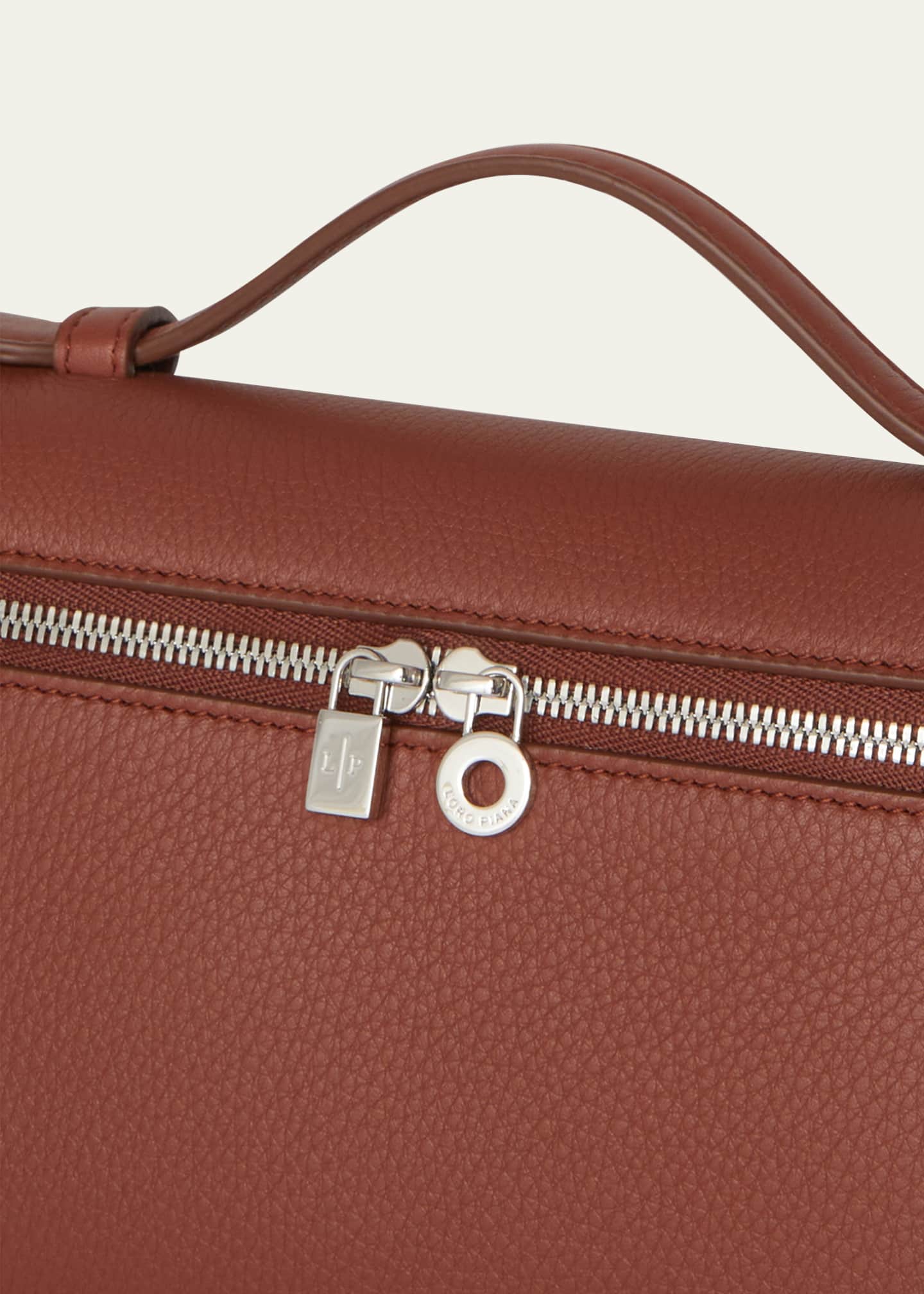 Loro Piana Extra Pocket L19 Leather Pouch - Bergdorf Goodman