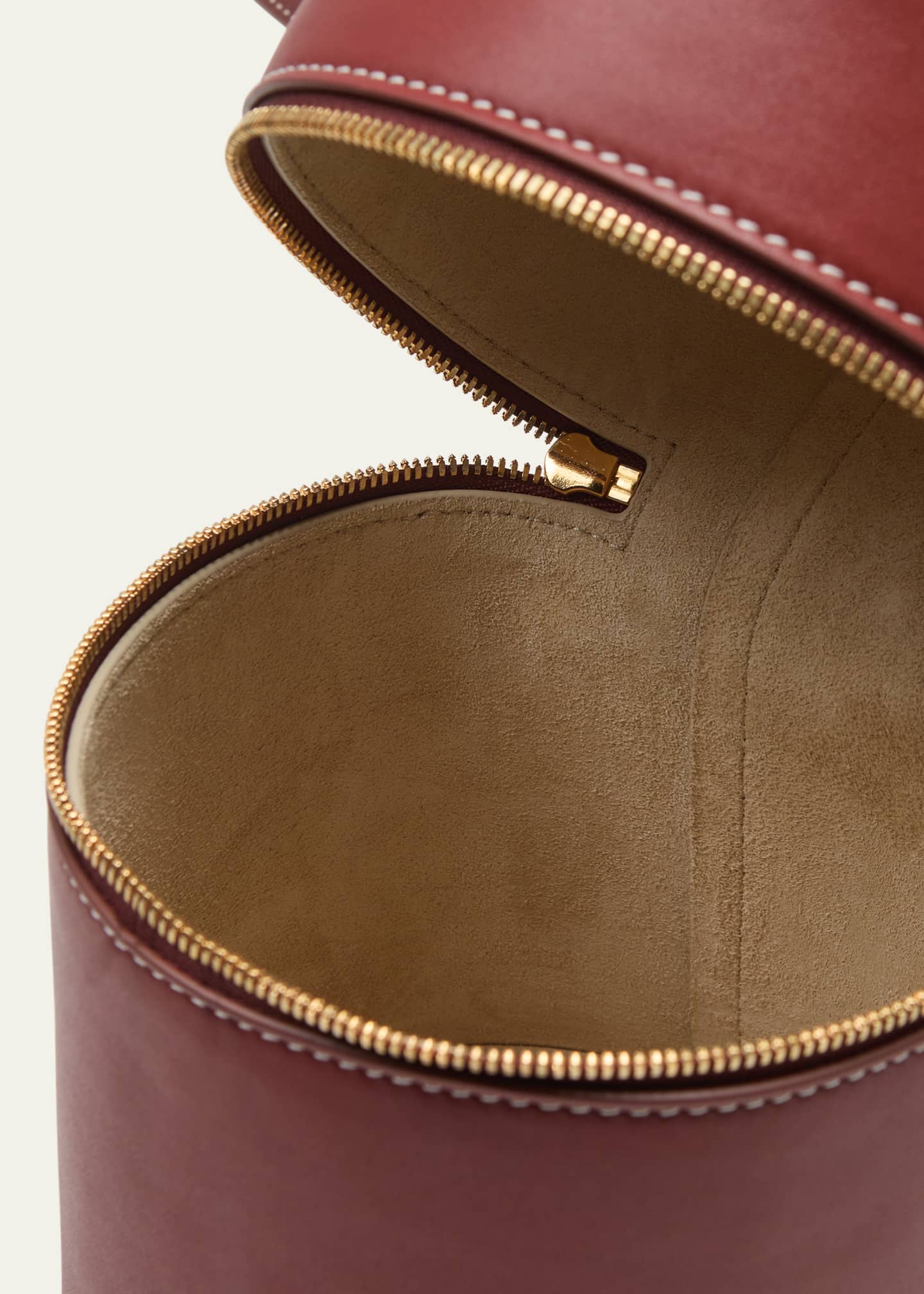 Loro Piana Extra Case Medium Saddle Leather Bucket Bag - Bergdorf Goodman