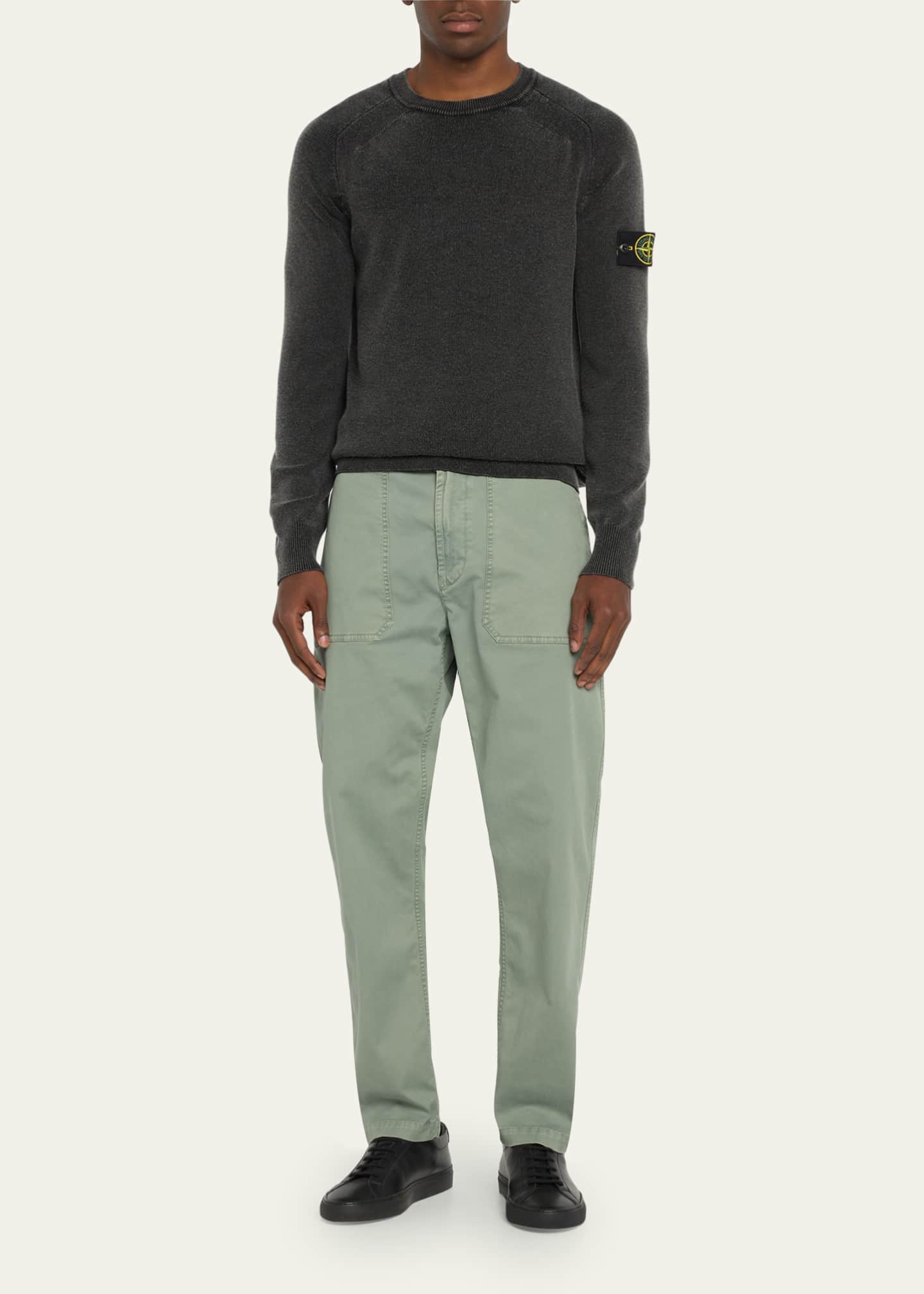 Stone Island Men's Garment-Dyed Carpenter Pants - Bergdorf Goodman