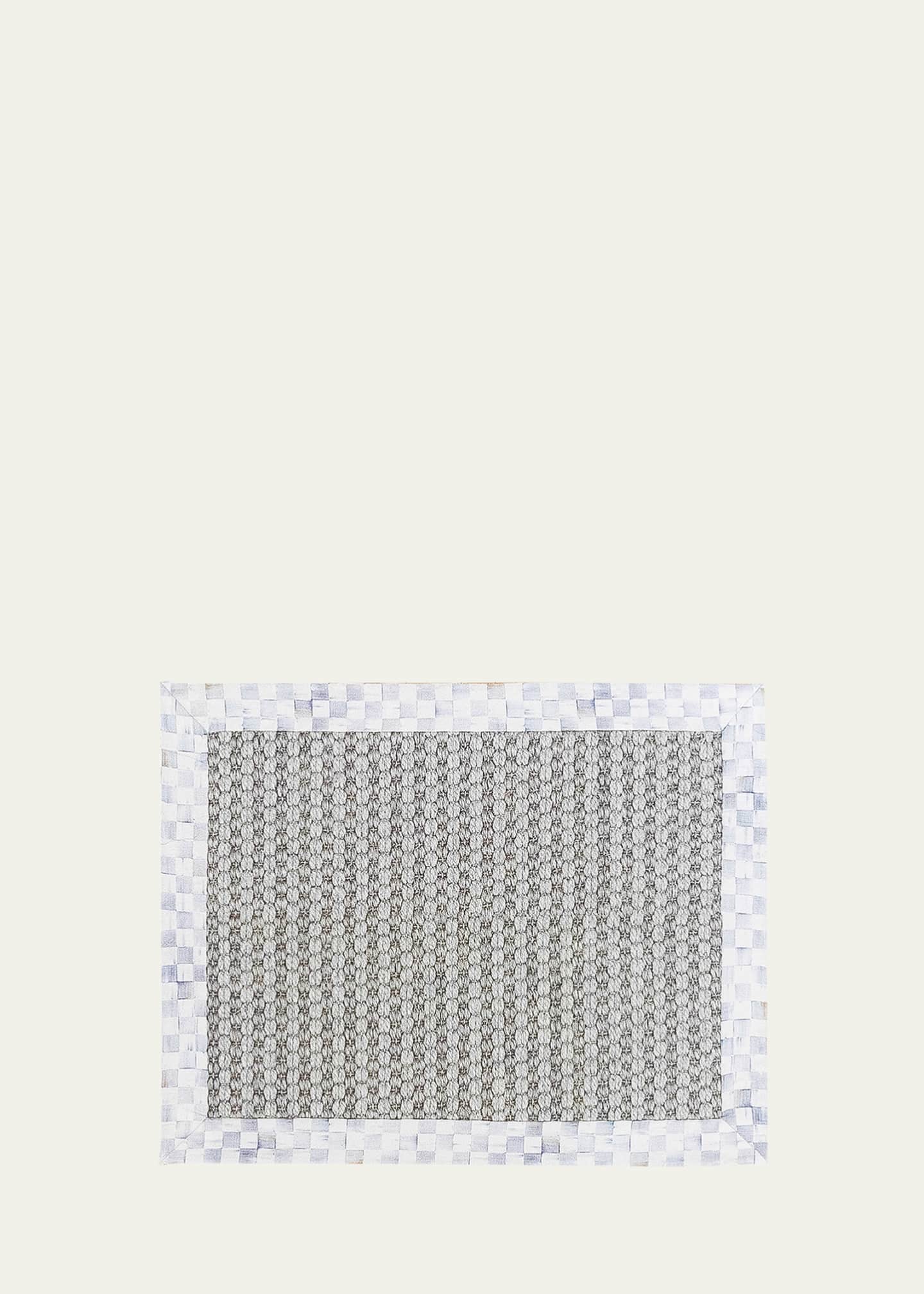 MacKenzie-Childs Sterling Check Rug, 2'x 3' - Bergdorf Goodman