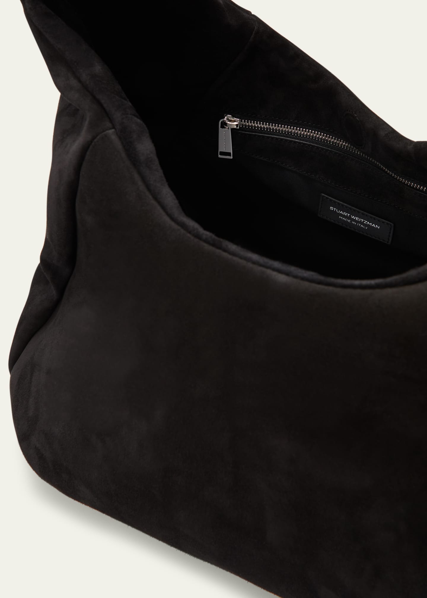 Stuart Weitzman The Moda Suede Hobo bAG - Bergdorf Goodman