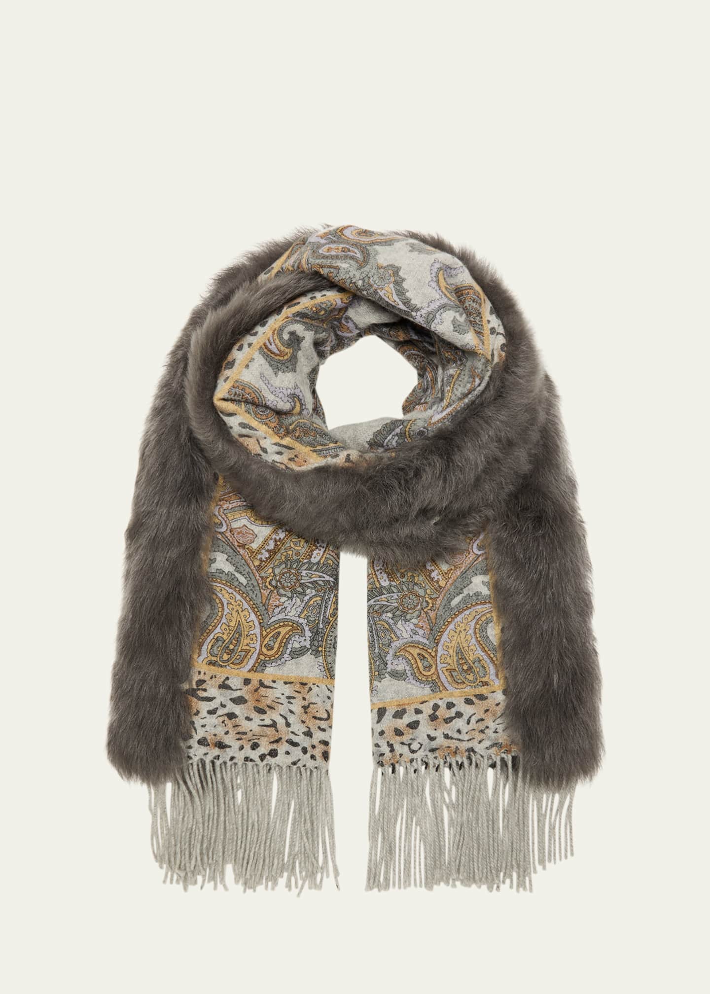 Gorski Double-Face Cashmere Stole - Bergdorf Goodman