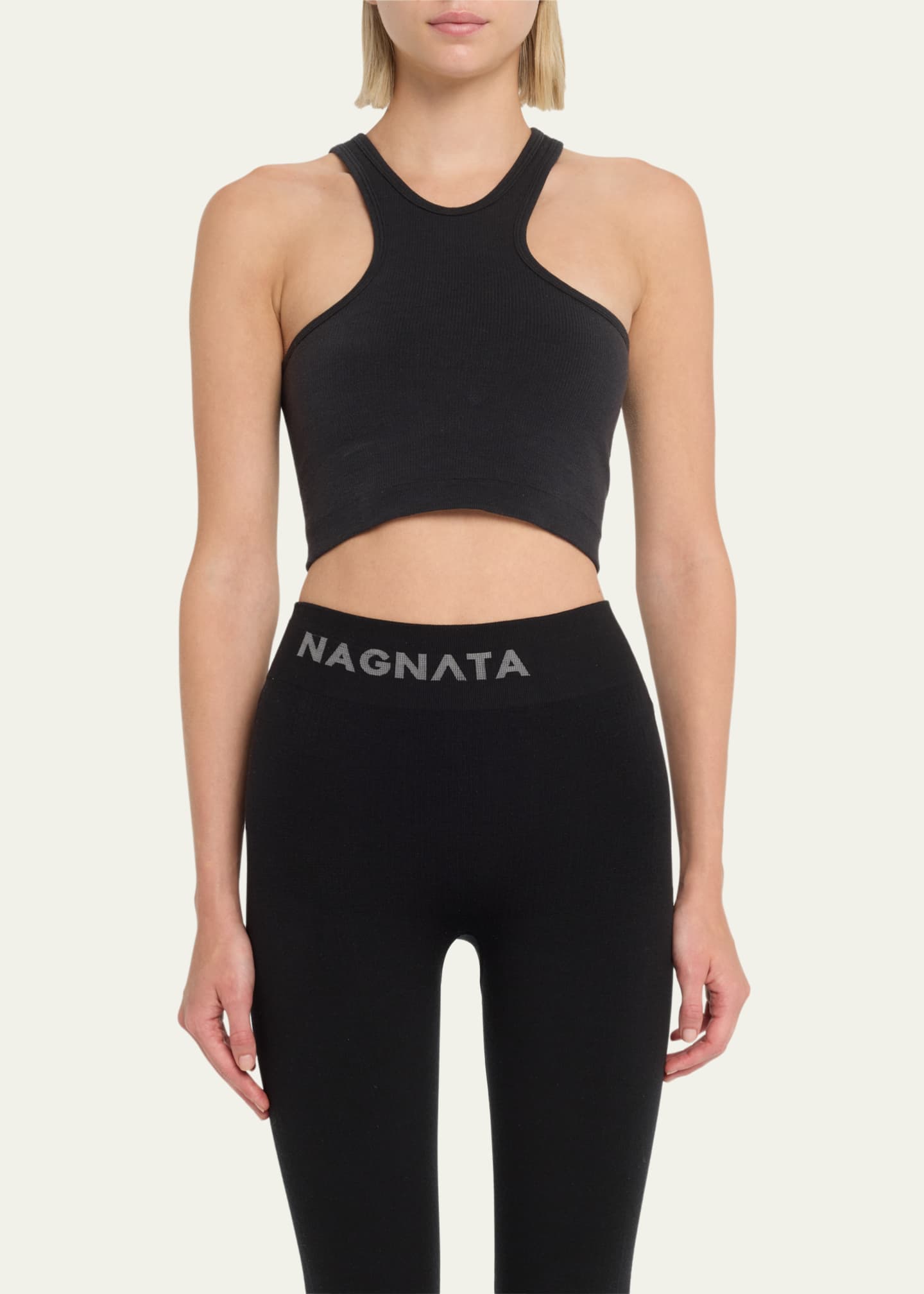 NAGNATA Yang Active Crop Top - Bergdorf Goodman