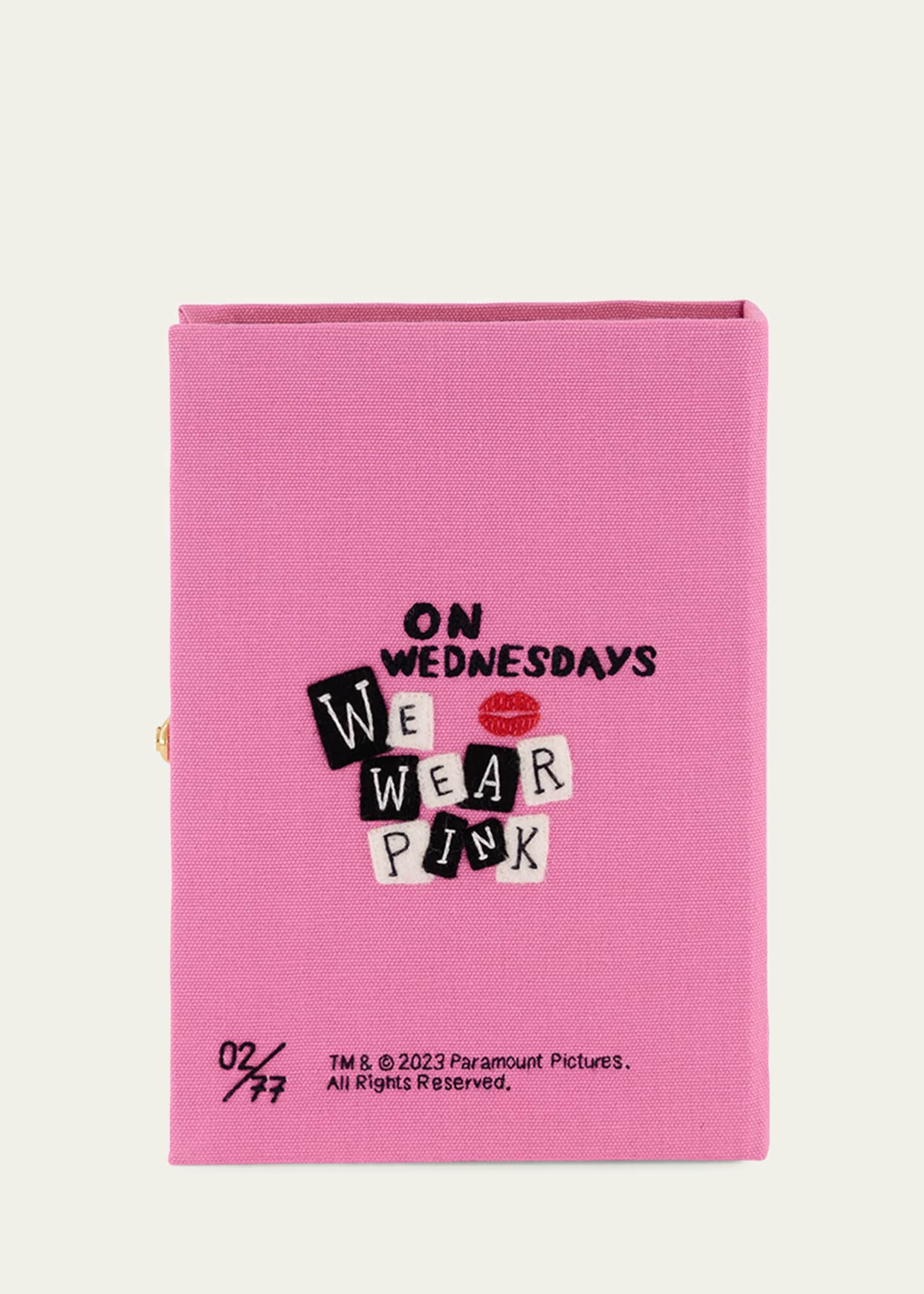 Olympia Le Tan Mean Girls The Burn Book Clutch Bag Bergdorf Goodman