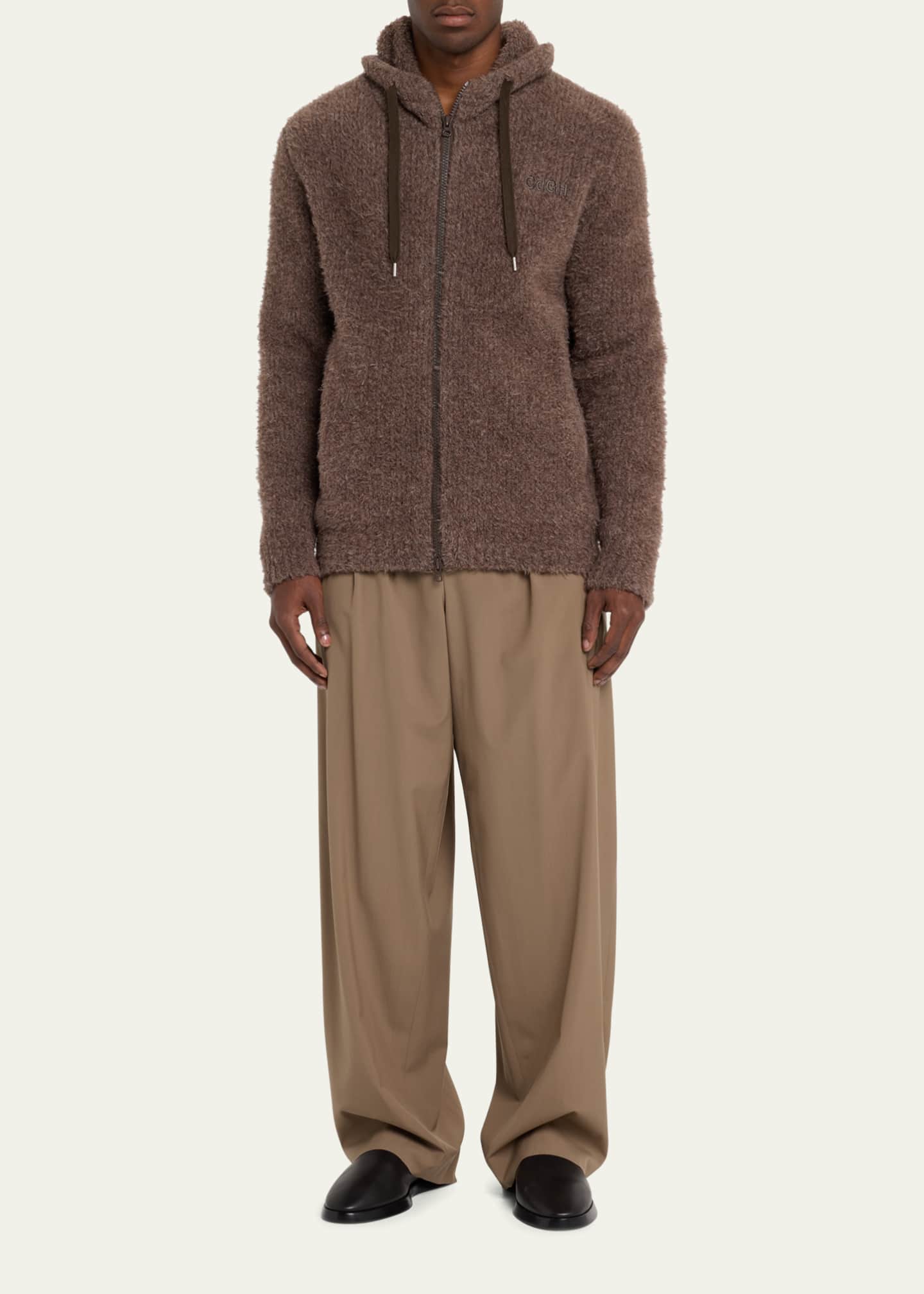 CDG HOMME Men's Full-Zip Fleece Hoodie - Bergdorf Goodman