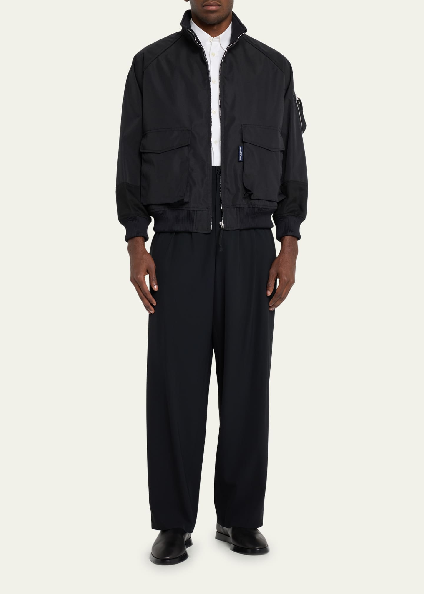 CDG HOMME Men's Cordura Harrington Jacket - Bergdorf Goodman