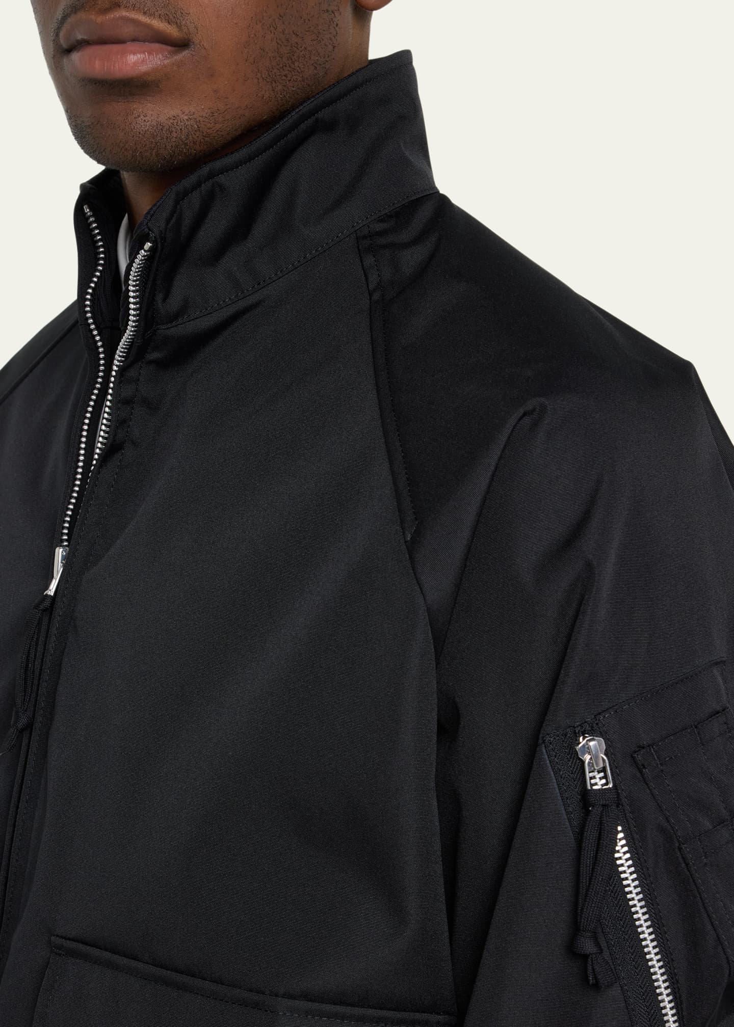 CDG HOMME Men's Cordura Harrington Jacket - Bergdorf Goodman